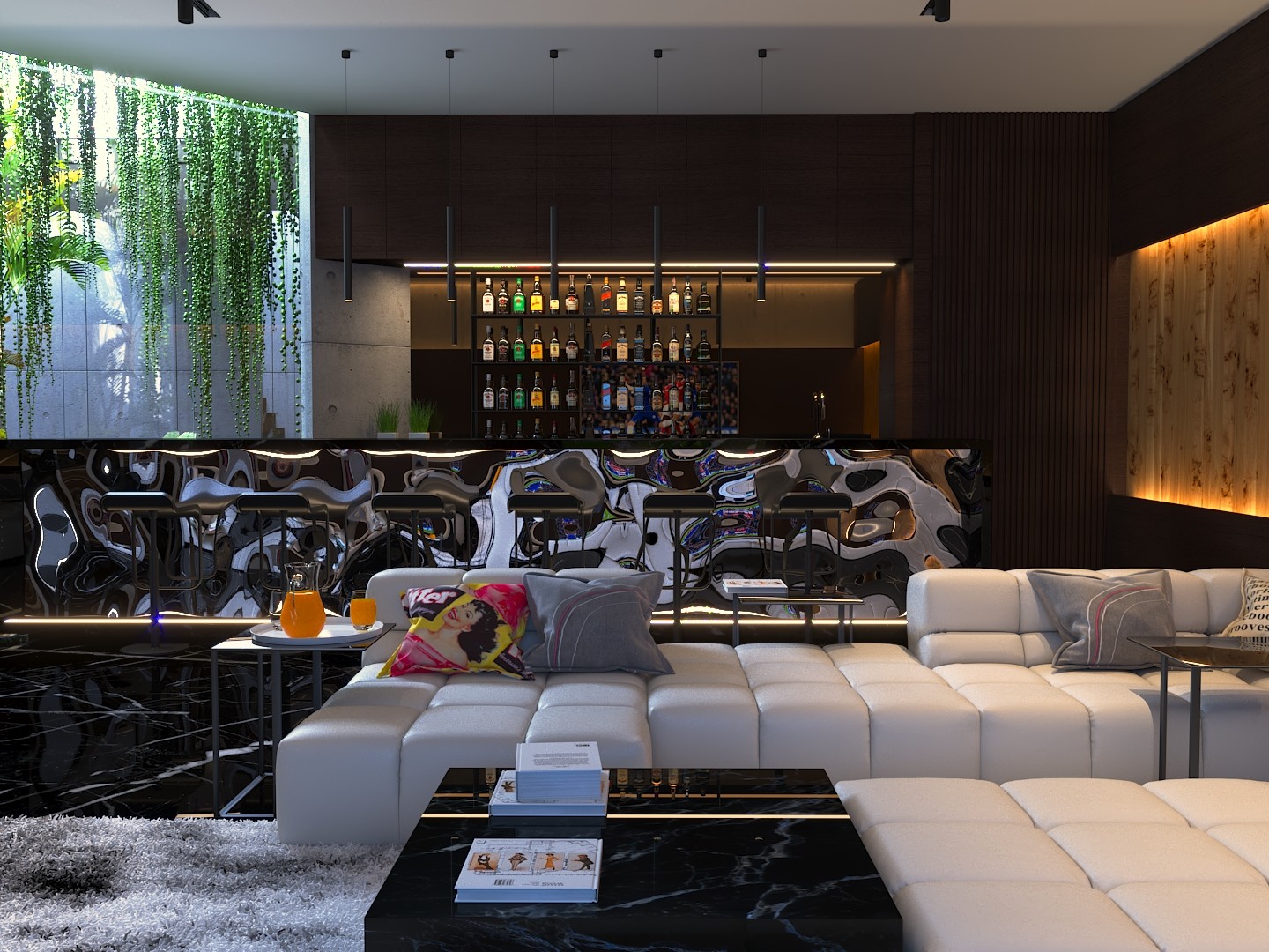 Modern Villa Interior Design in Saudi Arabia by [xzoomproject] - Architizer