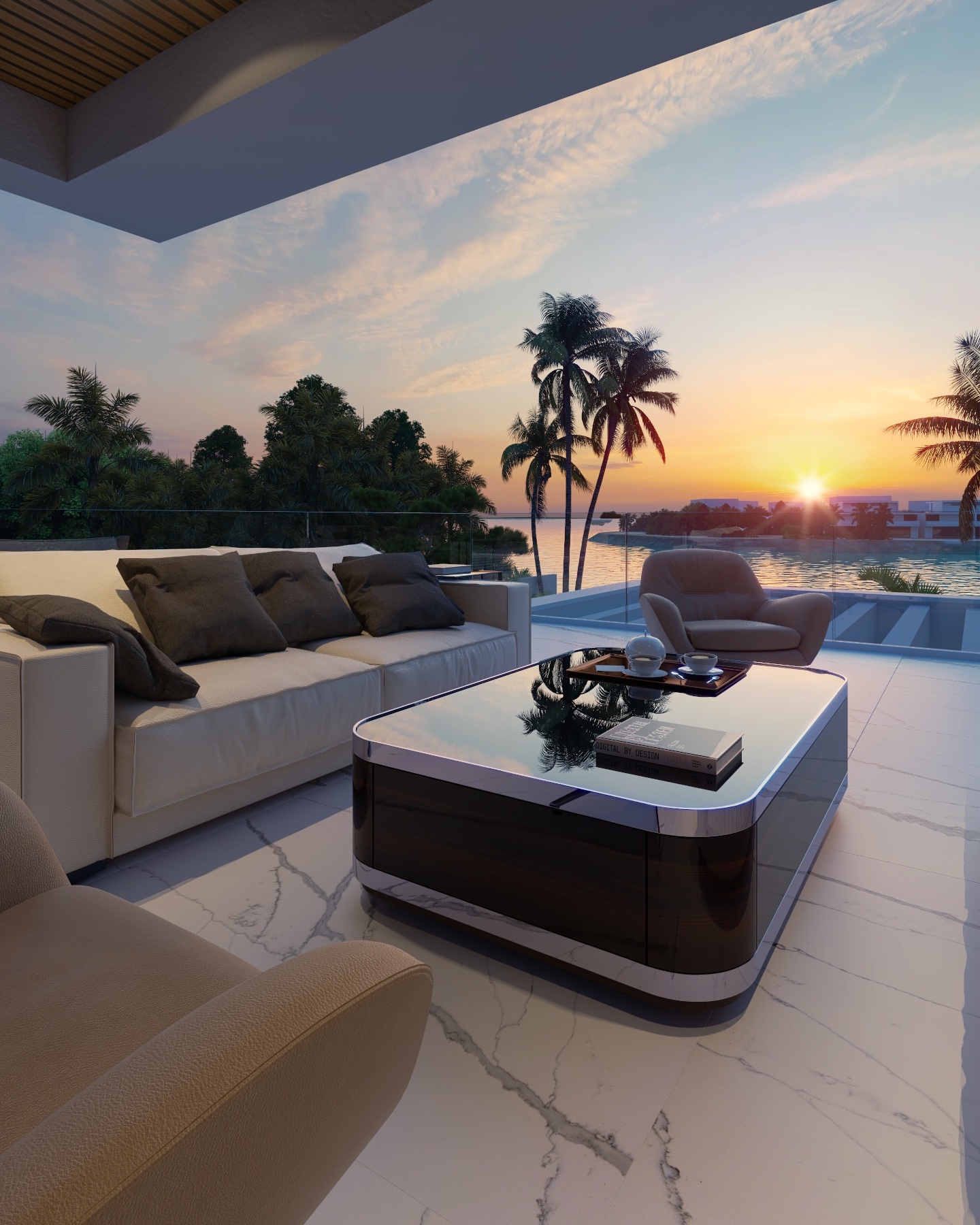 Super villa design in Saudi Arabia, yachting style by [xzoomproject ...