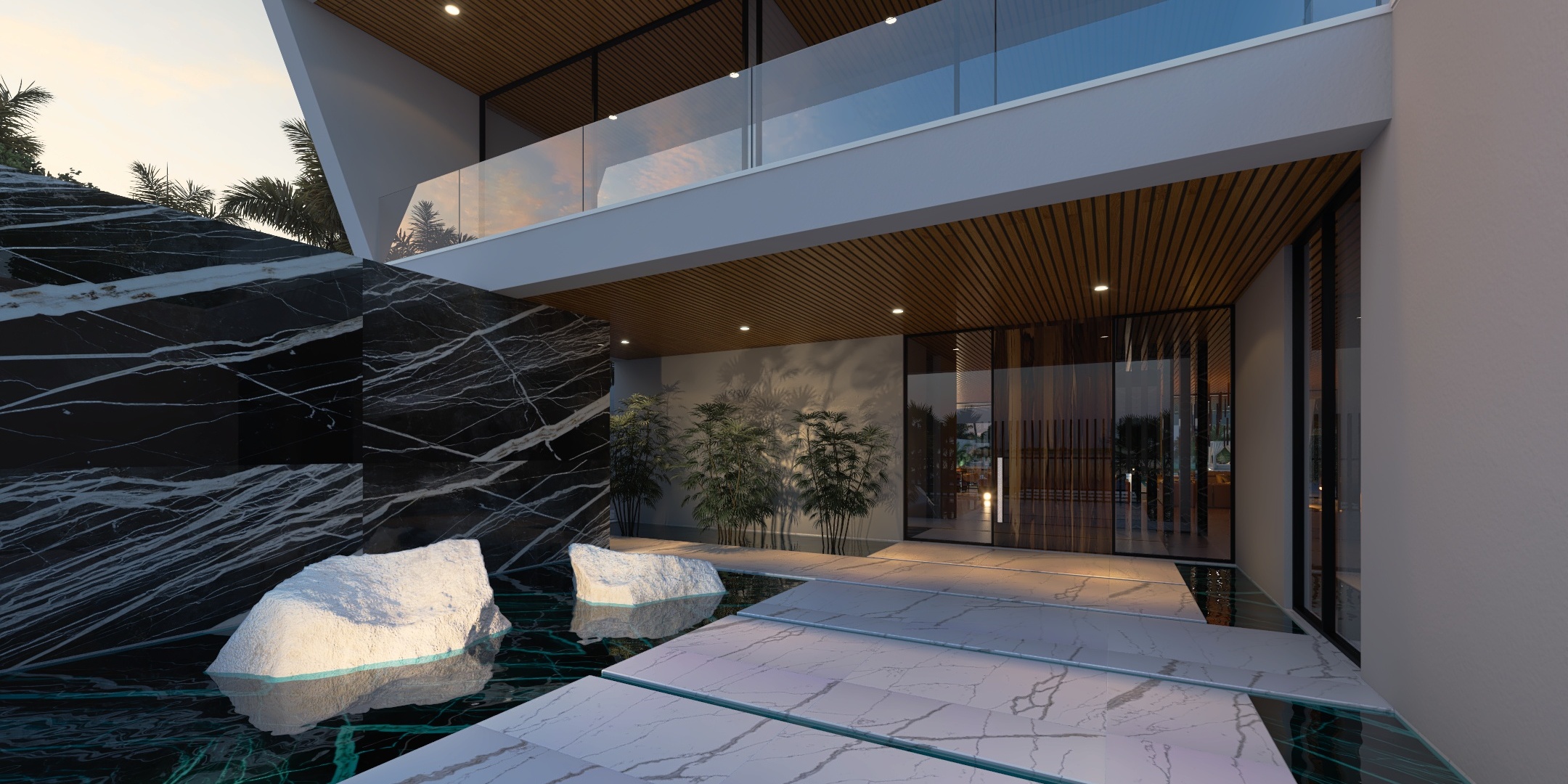 Super villa design in Saudi Arabia, yachting style by [xzoomproject ...