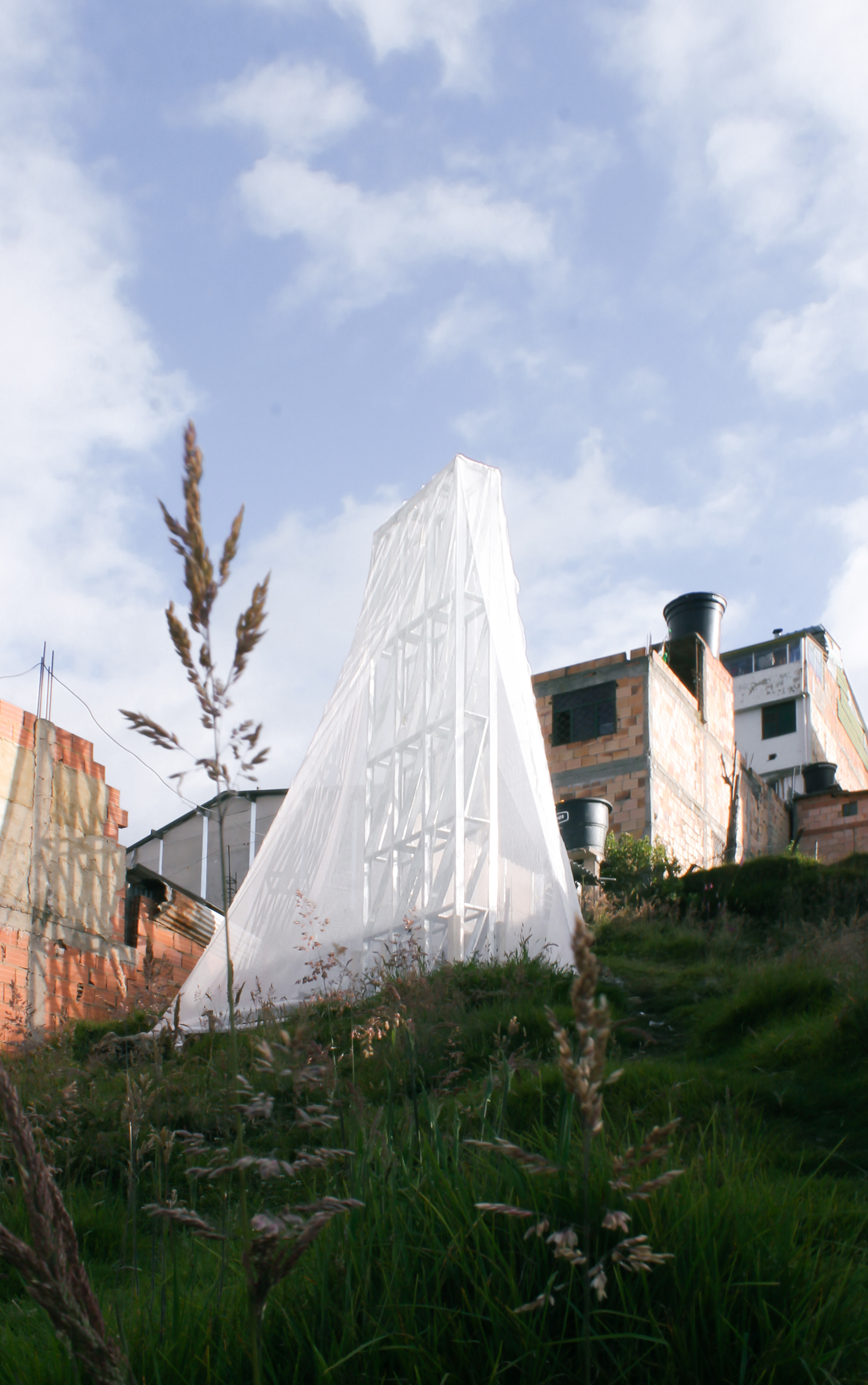 A Community Built Fog Catcher by Alsar Atelier - Architizer