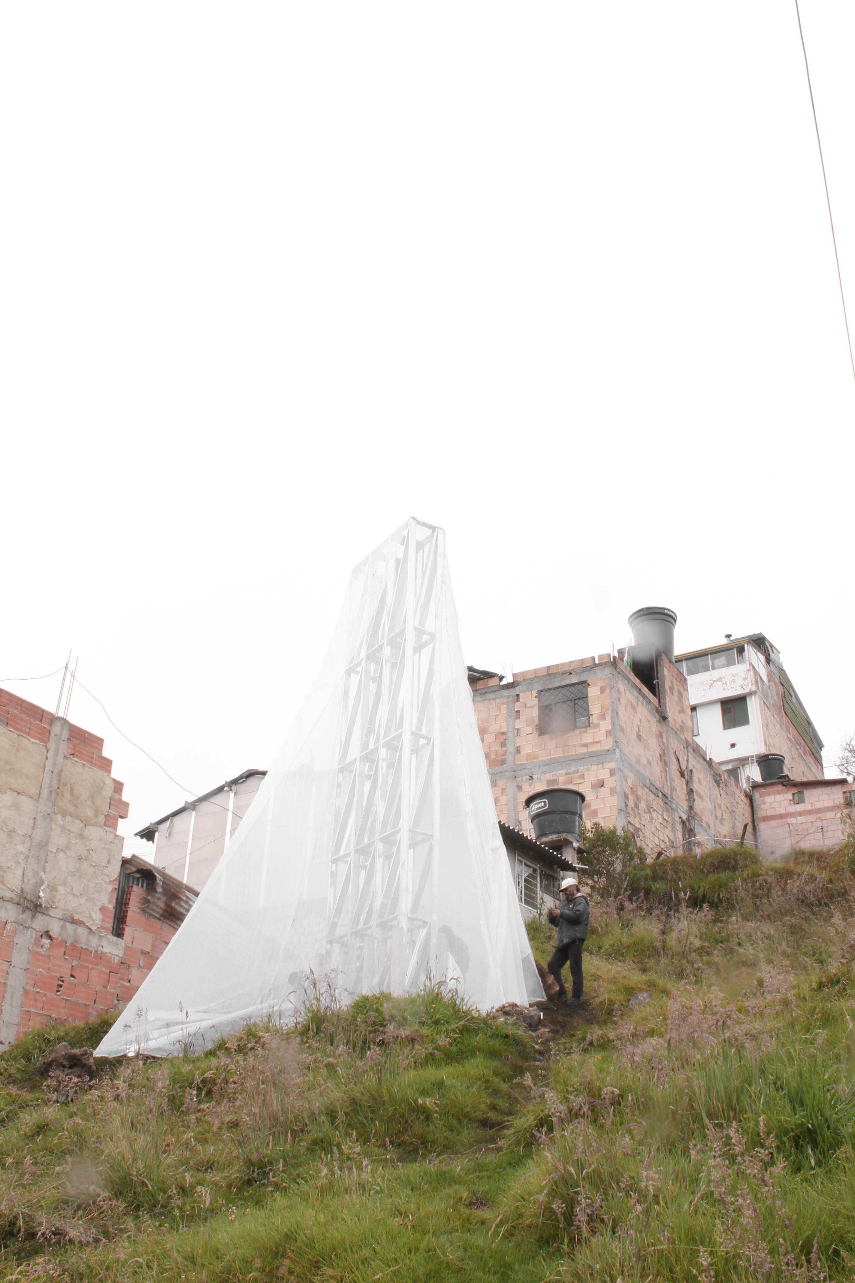 A Community Built Fog Catcher by Alsar Atelier - Architizer