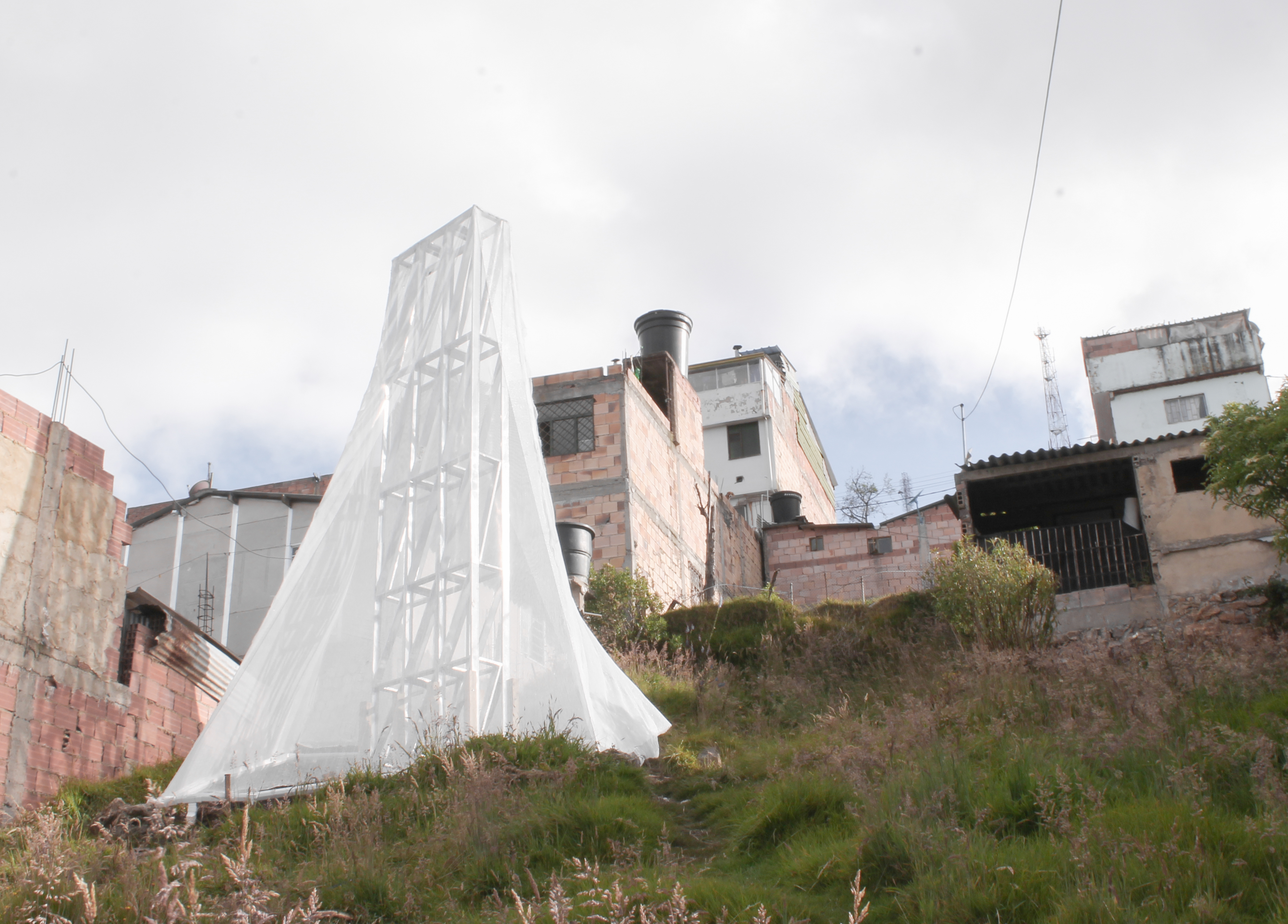 A Community Built Fog Catcher by Alsar Atelier - Architizer