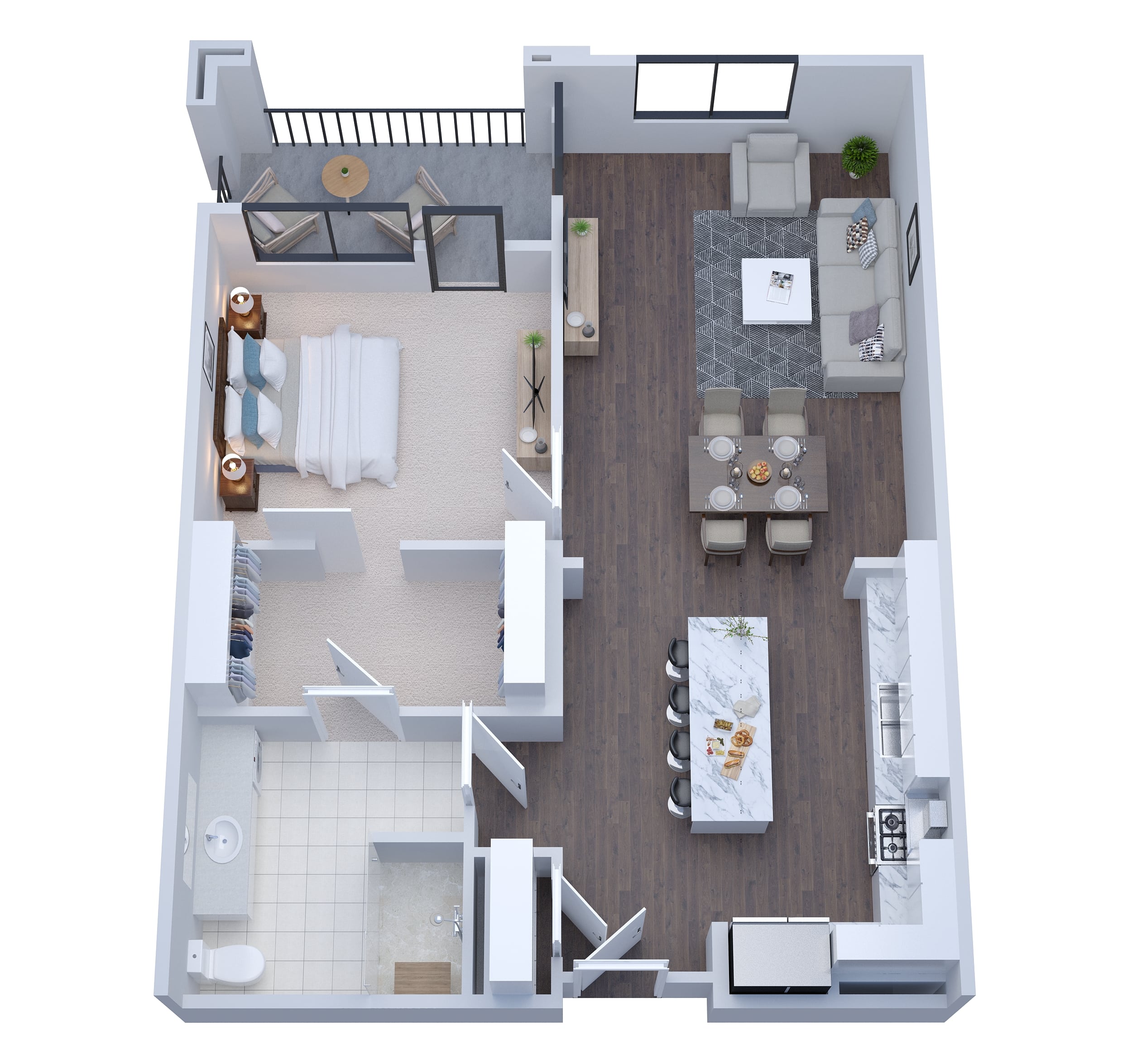3D View of House Plans by The 2D3D Floor Plan Company - Architizer