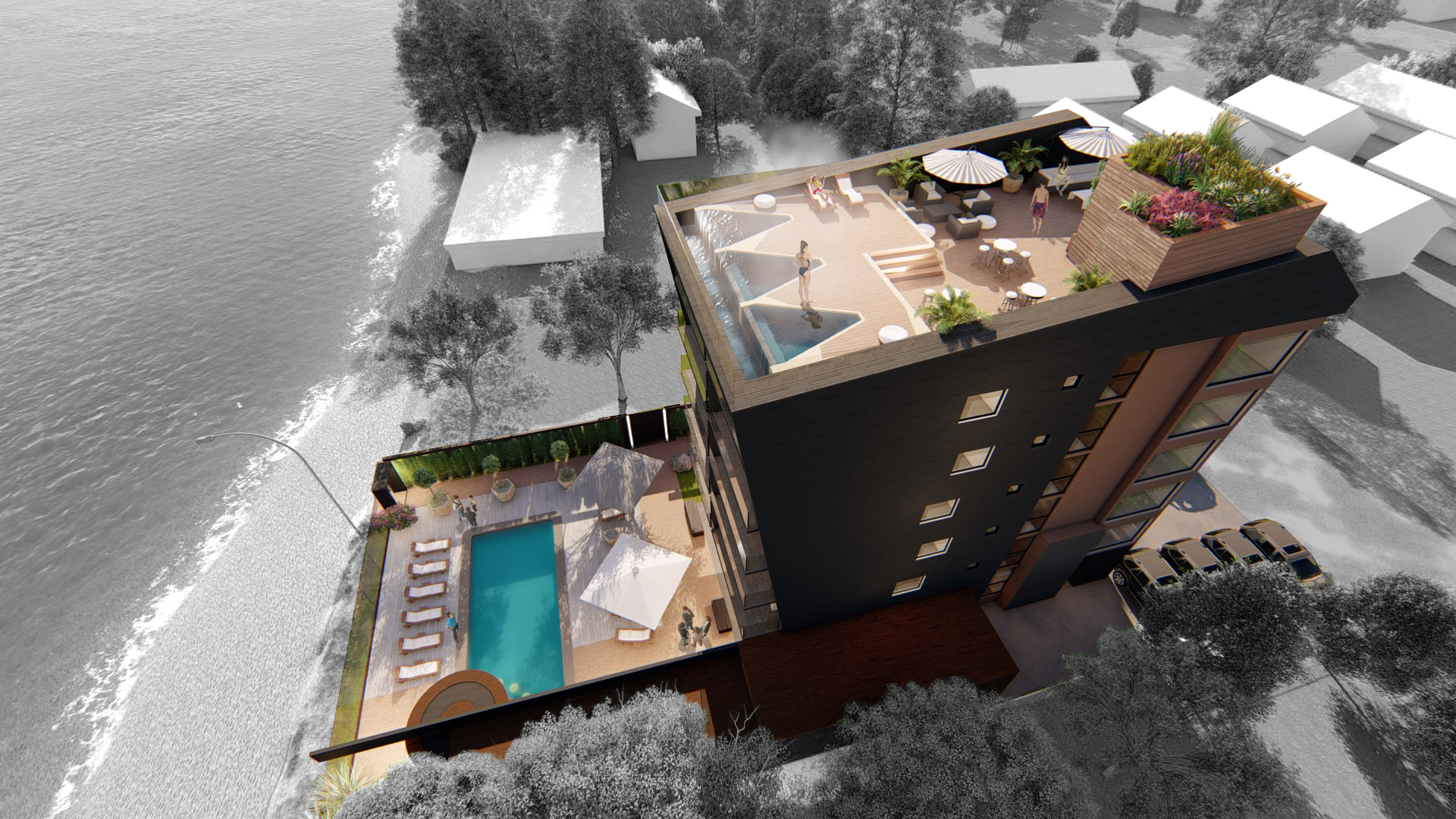 Cubierta Madera pista patinaje Temuco by IMPULSO ARQUITECTOS - Architizer