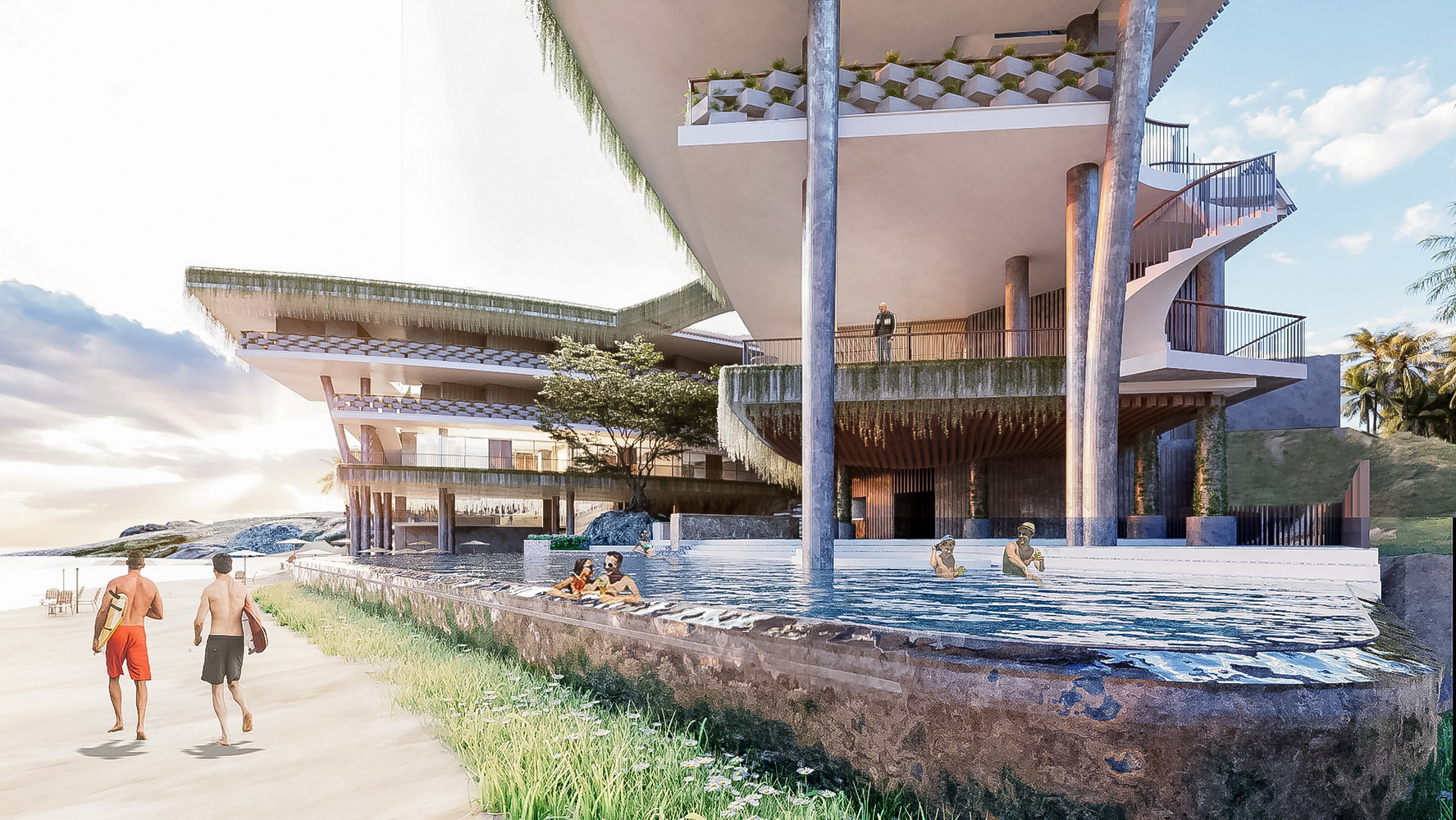 Hue Hotel Wave Front by Takashi Niwa Architects - Architizer