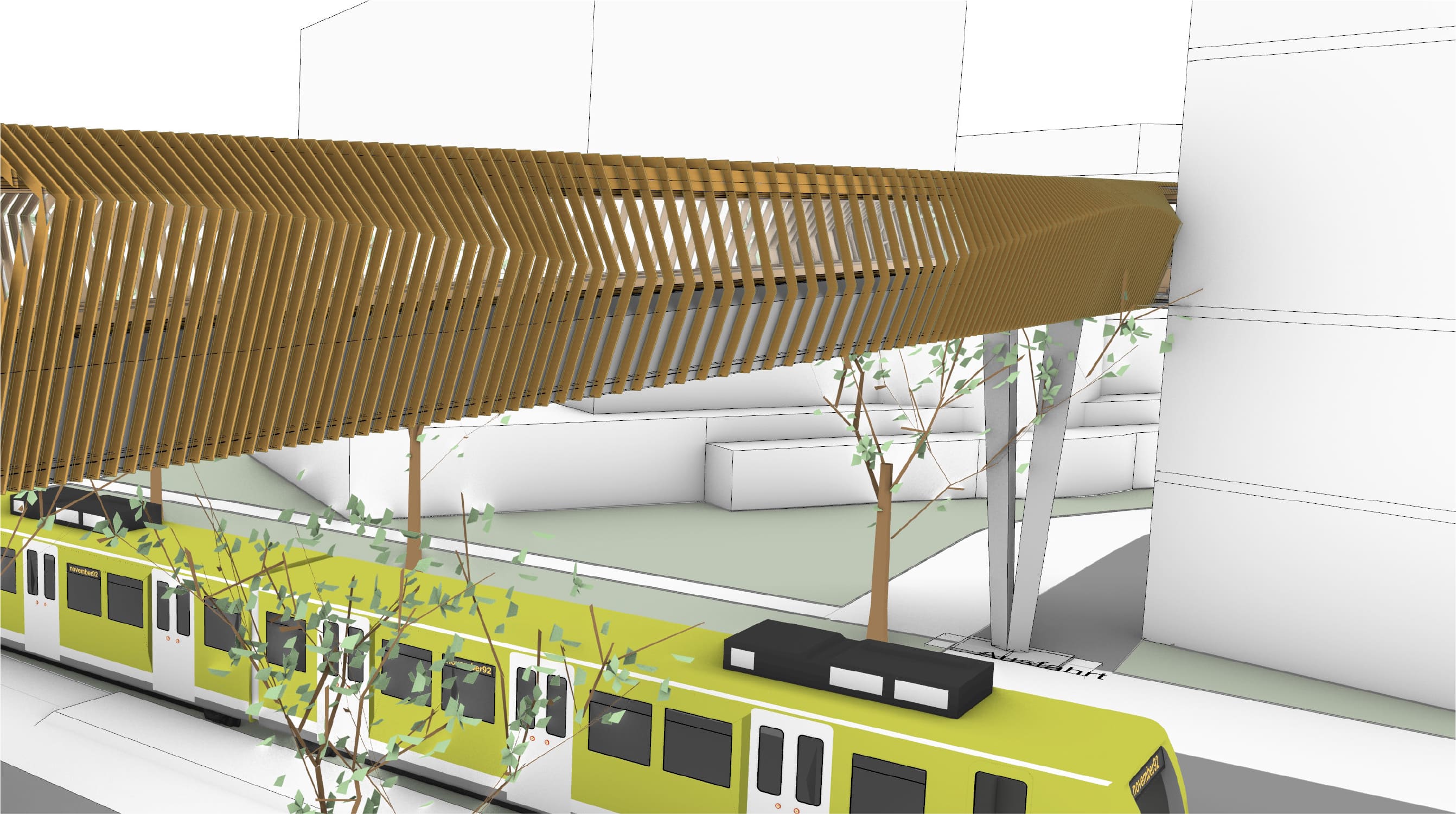 SKK COVERED FOOTBRIDGE by STERLING PRESSER - Architizer