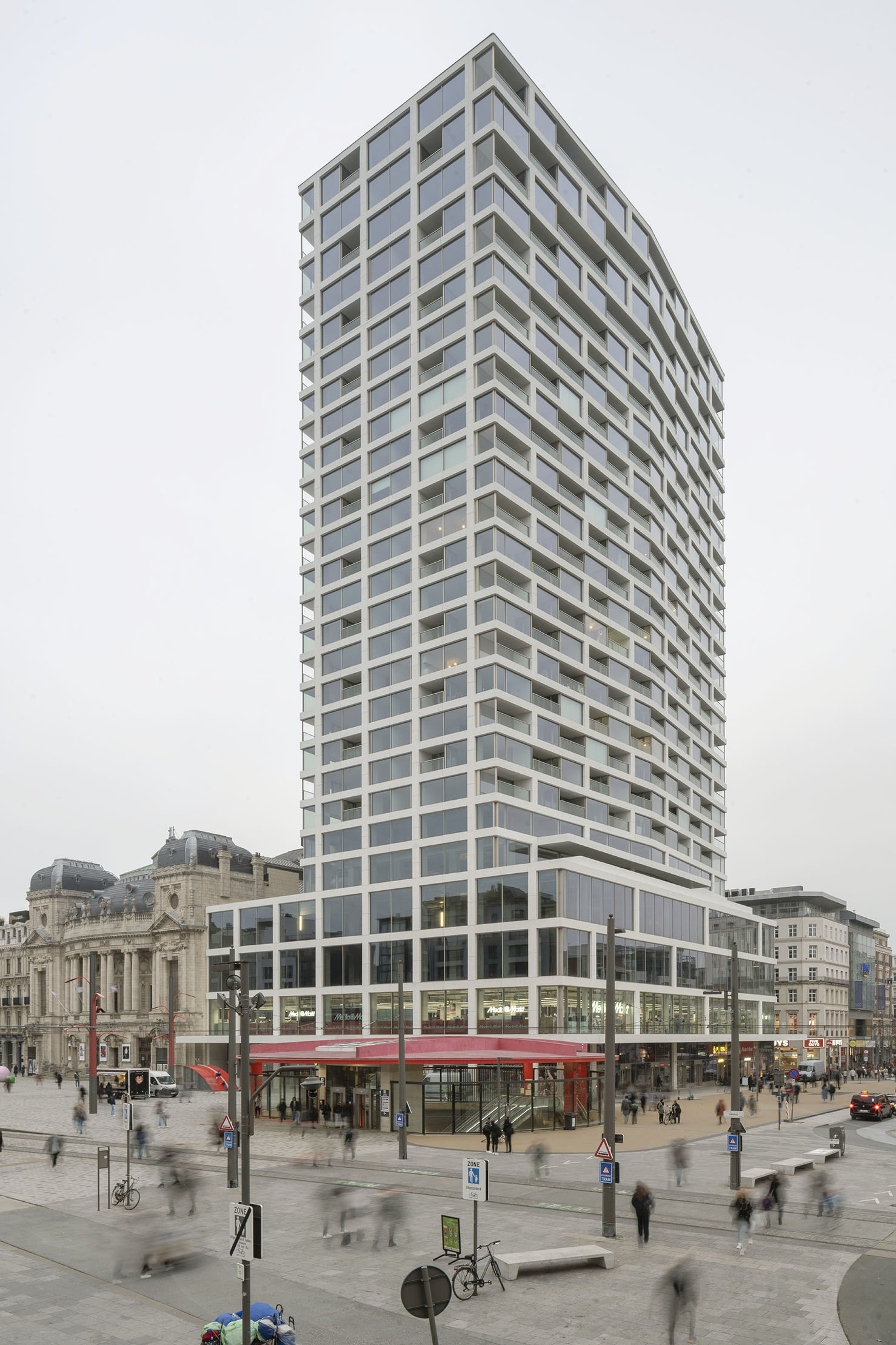 Antwerp Tower by Wiel Arets Architects - Architizer