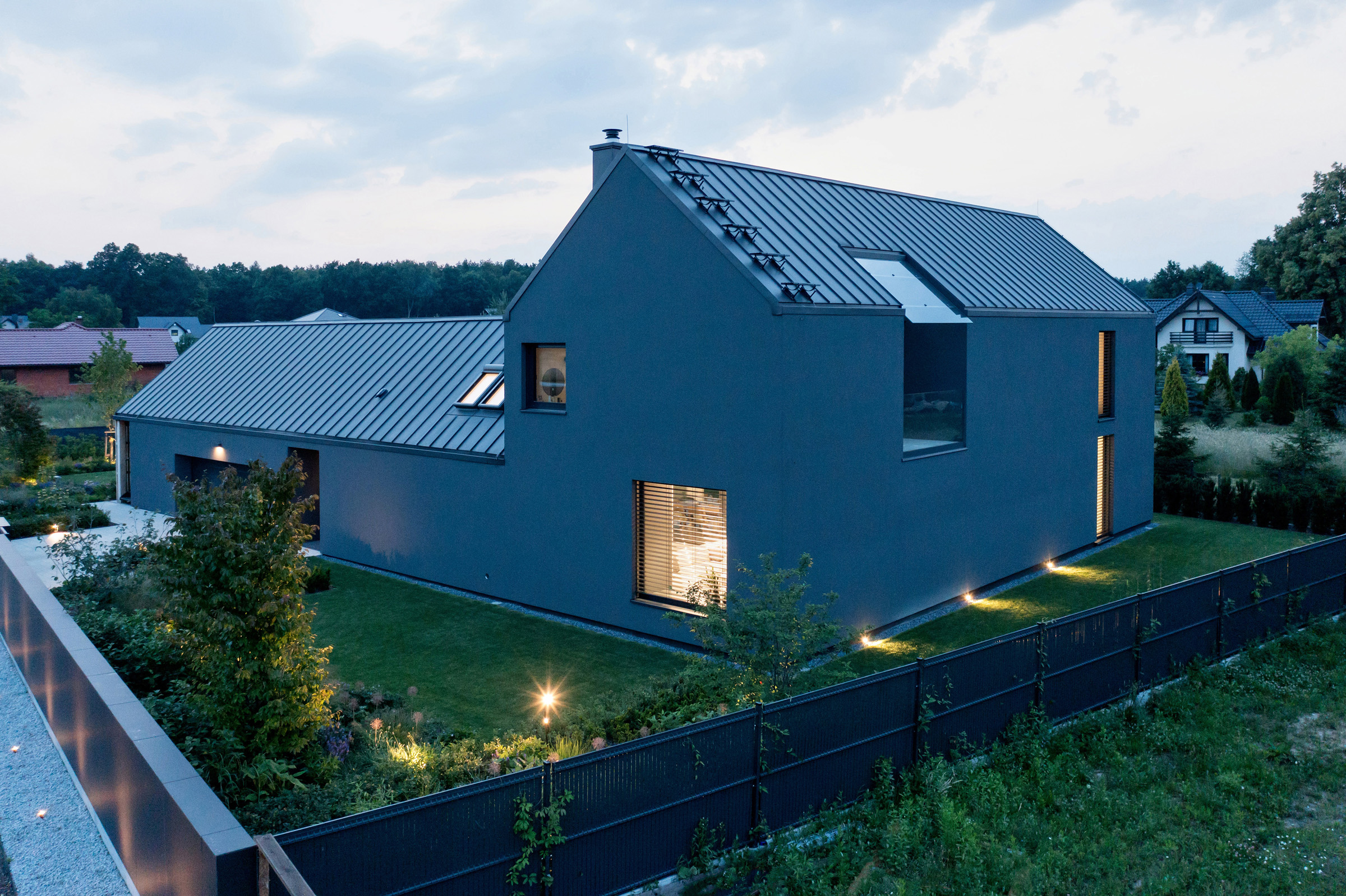 Gray house by RS+ Robert Skitek - Architizer