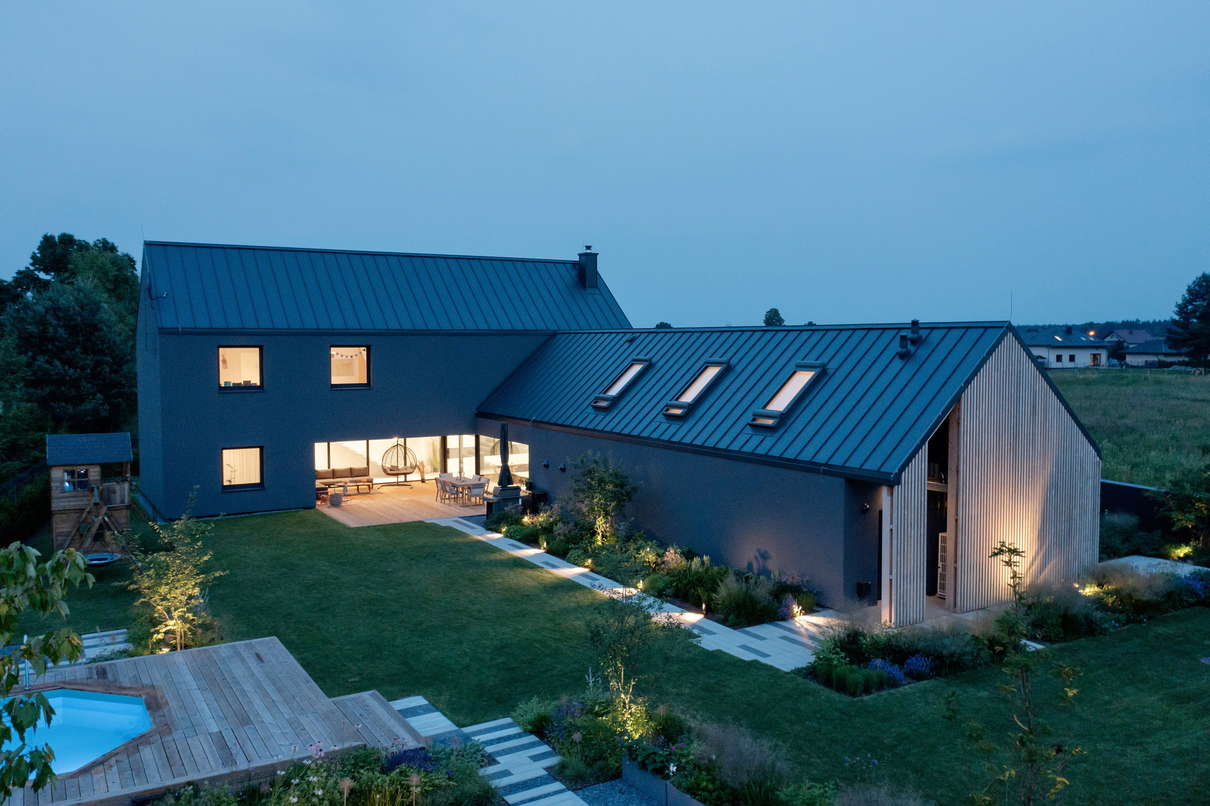 Gray house by RS+ Robert Skitek - Architizer