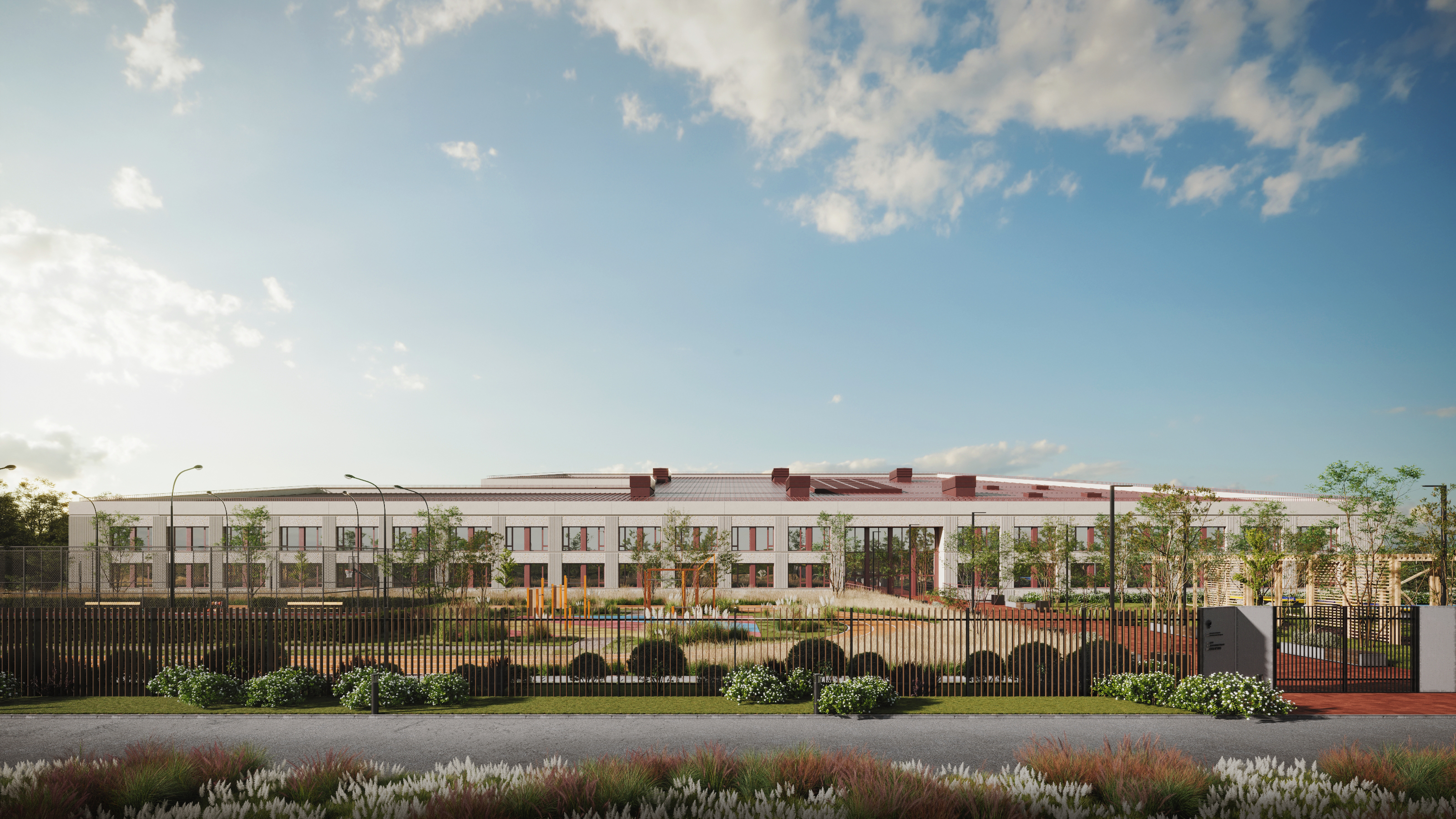 A secondary comprehensive school in Moscow region by Brusnika - Architizer