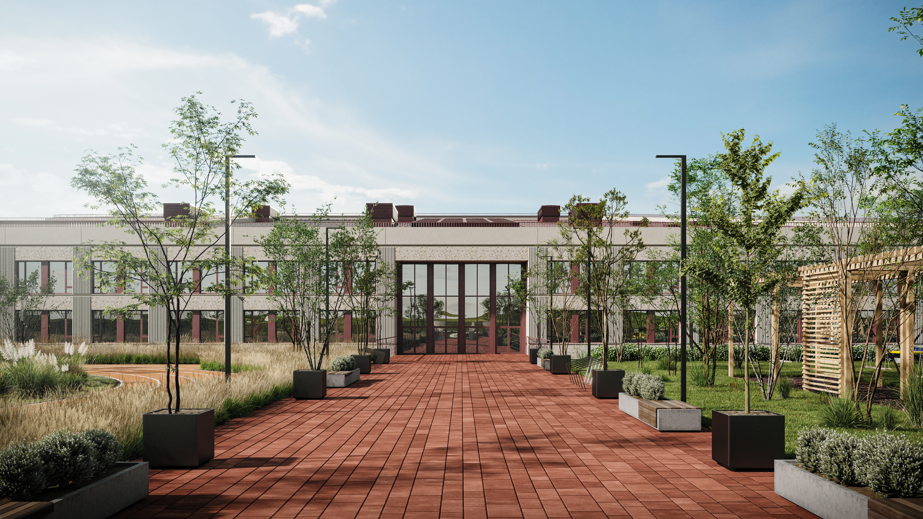 A secondary comprehensive school in Moscow region by Brusnika - Architizer