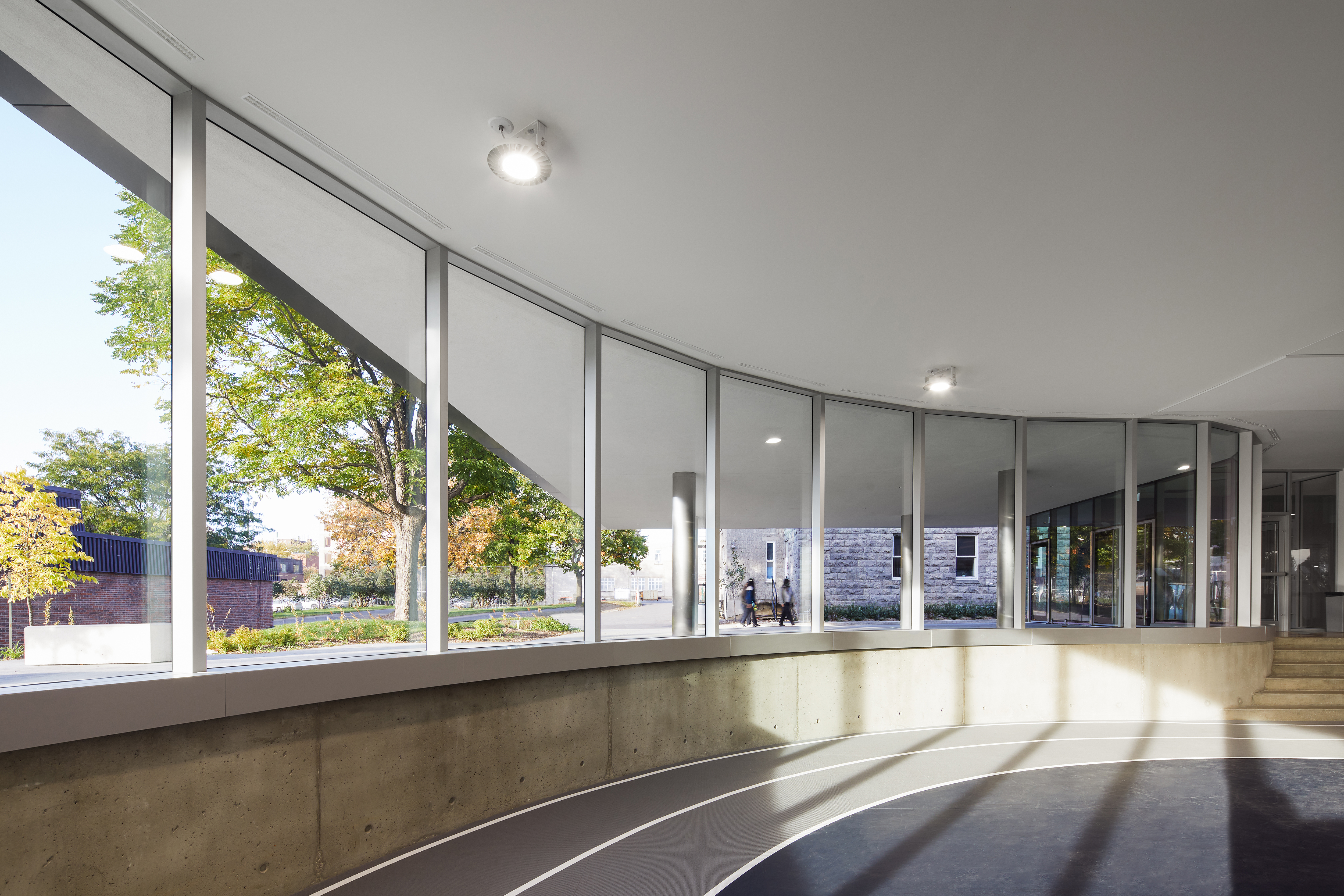Notre-Dame College Gymnasium by ACDF Architecture - Architizer