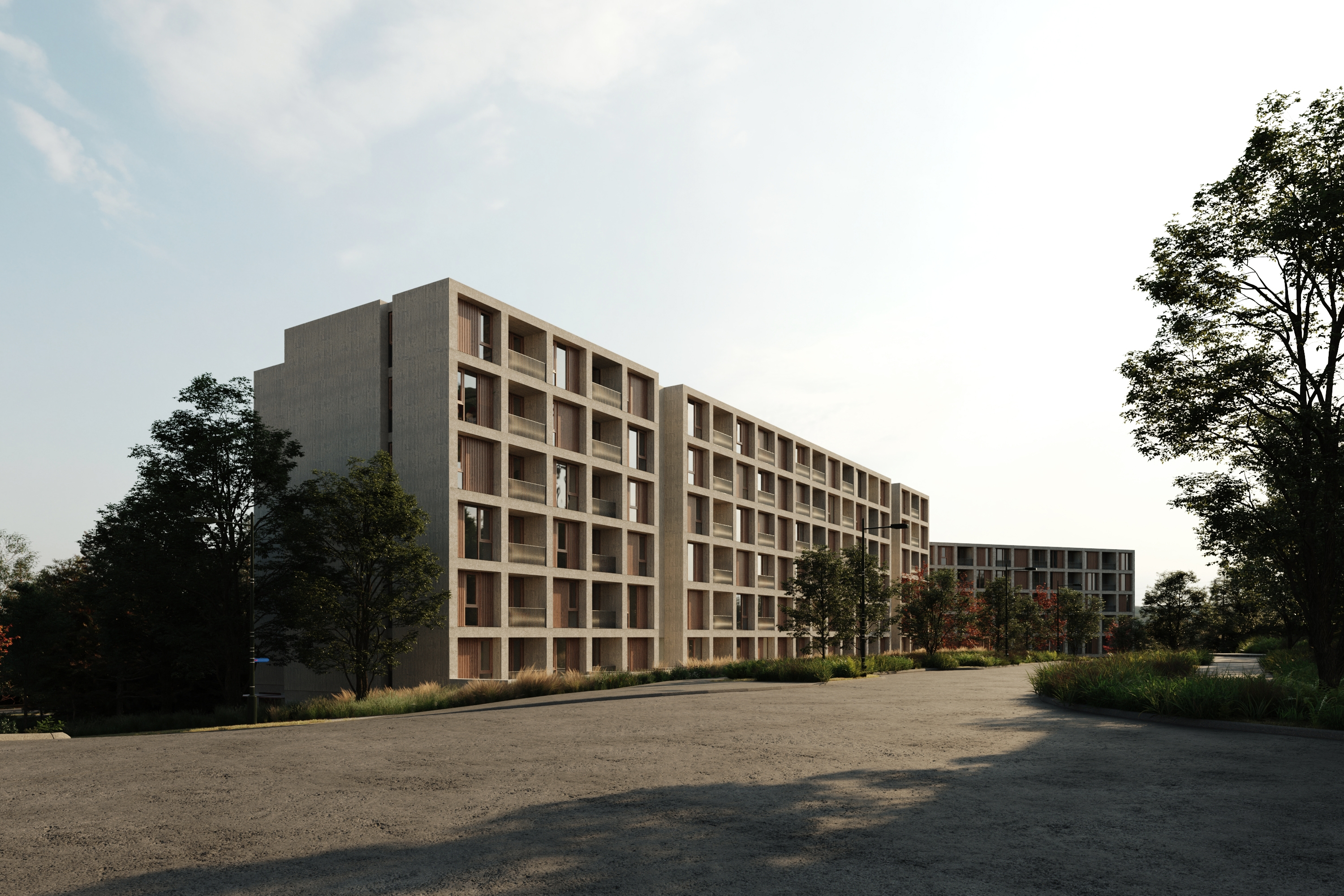 Multi-Family Residence Simon Fraser University by Leckie Studio ...