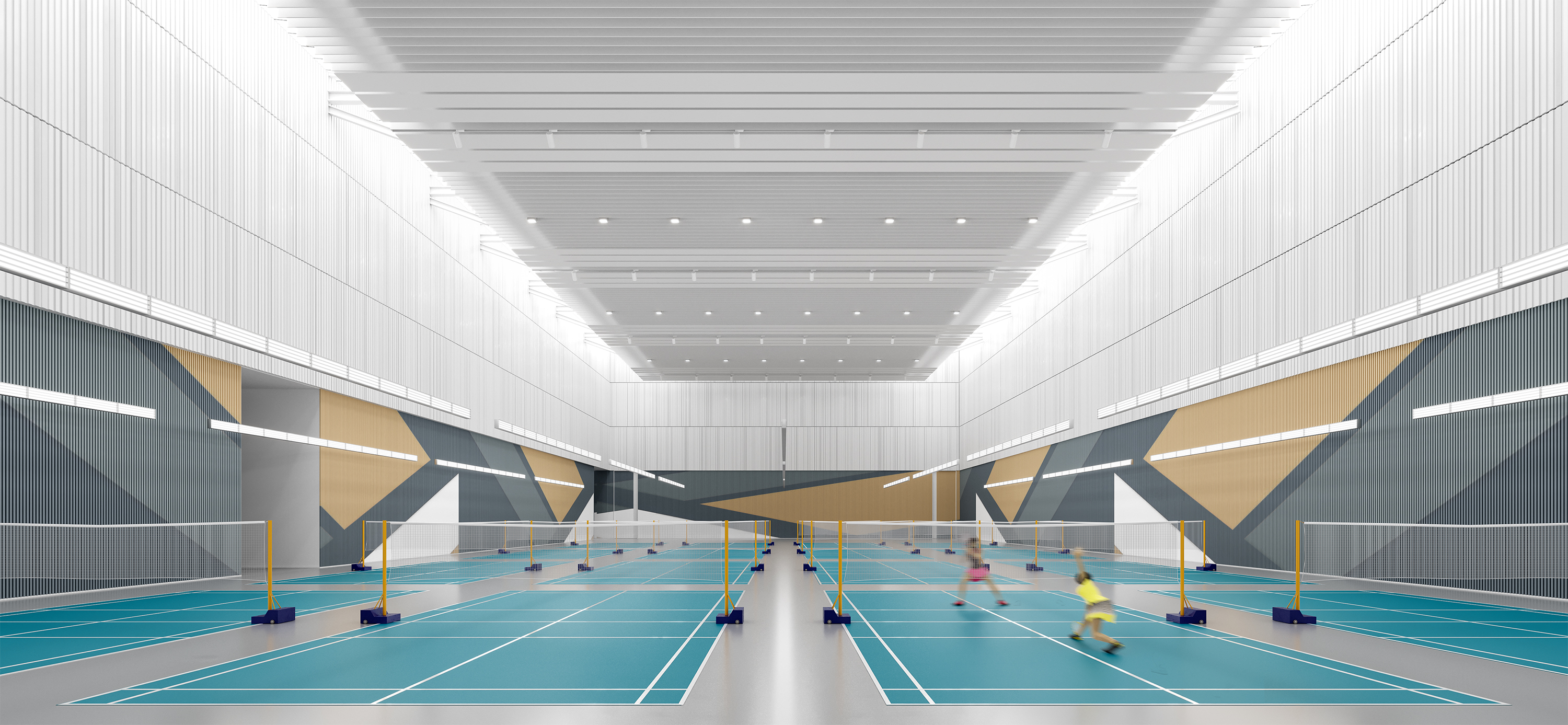 Xinchang Sports Mall by line+ studio - Architizer