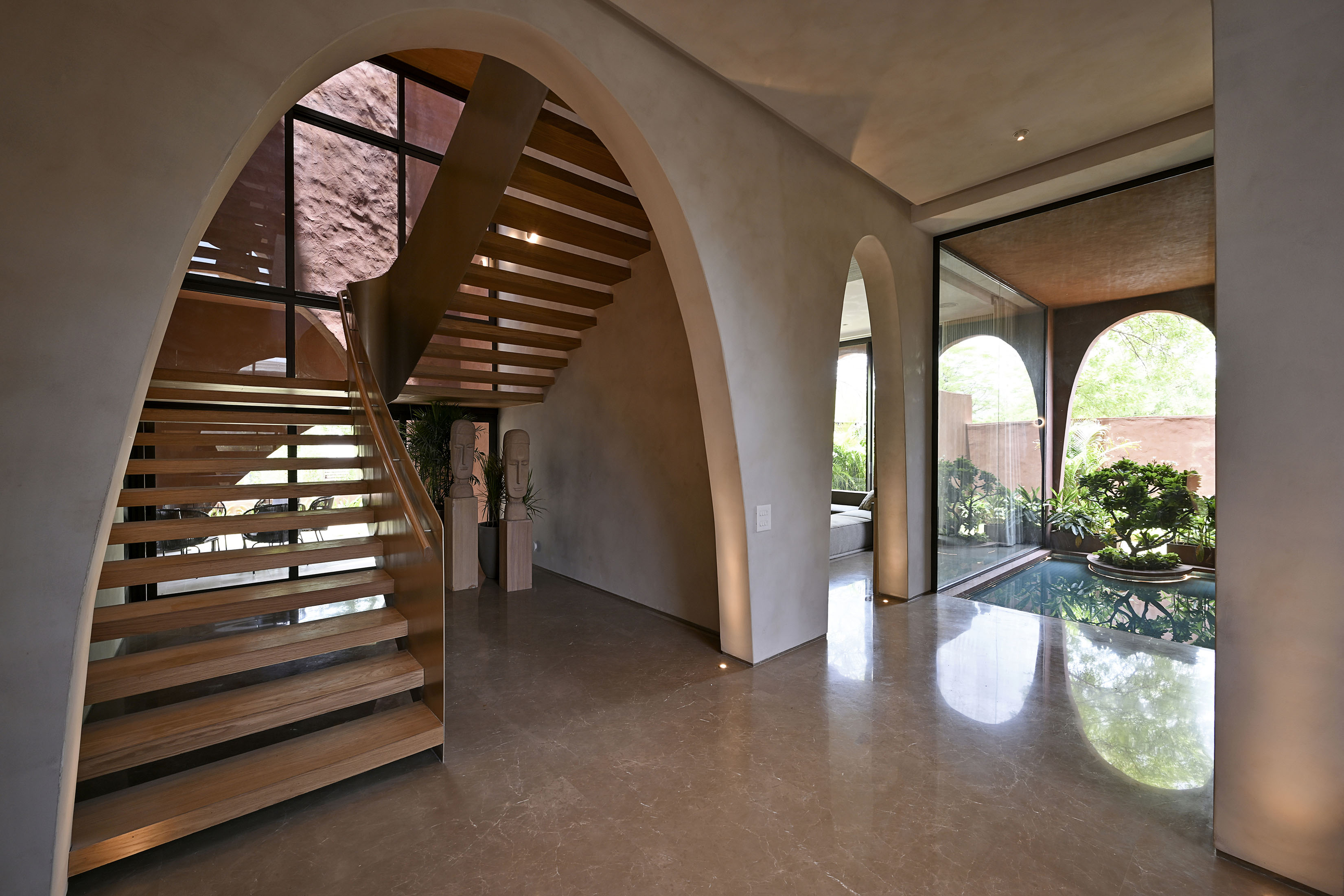 MIRAI HOUSE OF ARCHES by Sanjay Puri Architects - Architizer