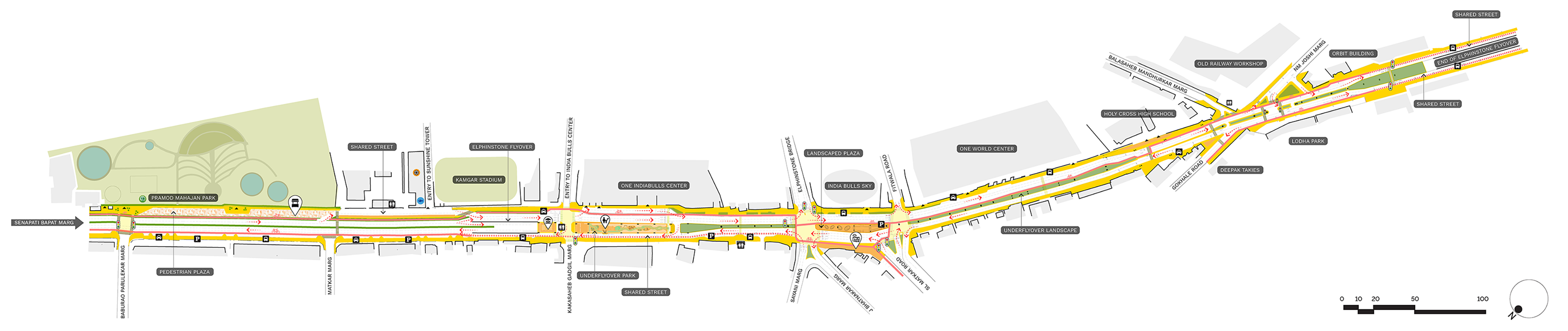 Idea 3649689: One Green Mile - Public Space and Streetscape Design by StudioPOD in Mumbai, India ...