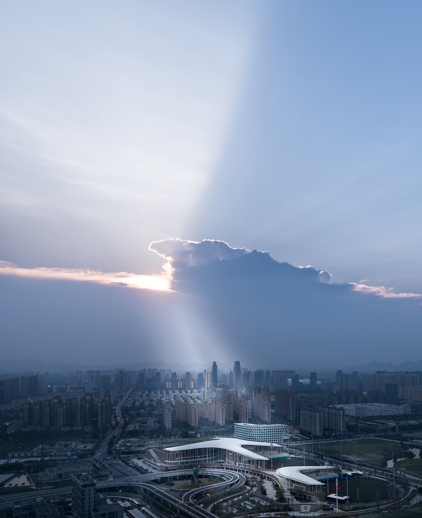The Hangzhou Asian Games Baseball and Softball Sports Cultural Center ...