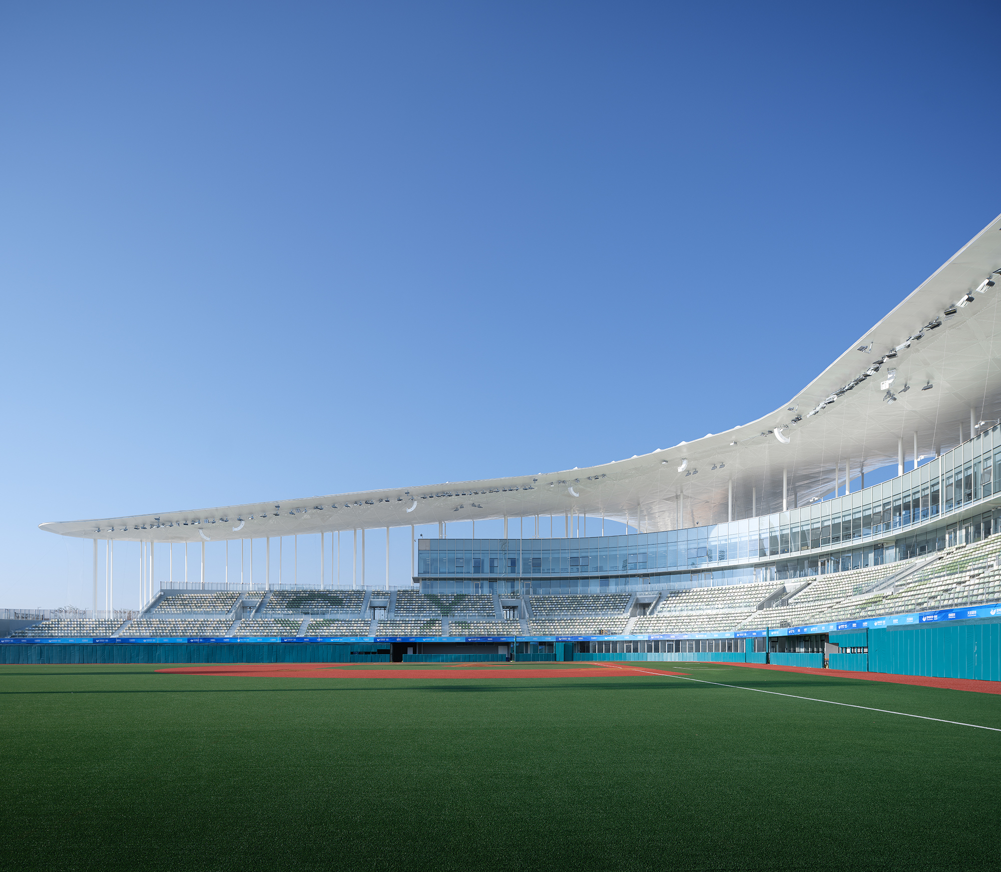 The Hangzhou Asian Games Baseball and Softball Sports Cultural Center ...