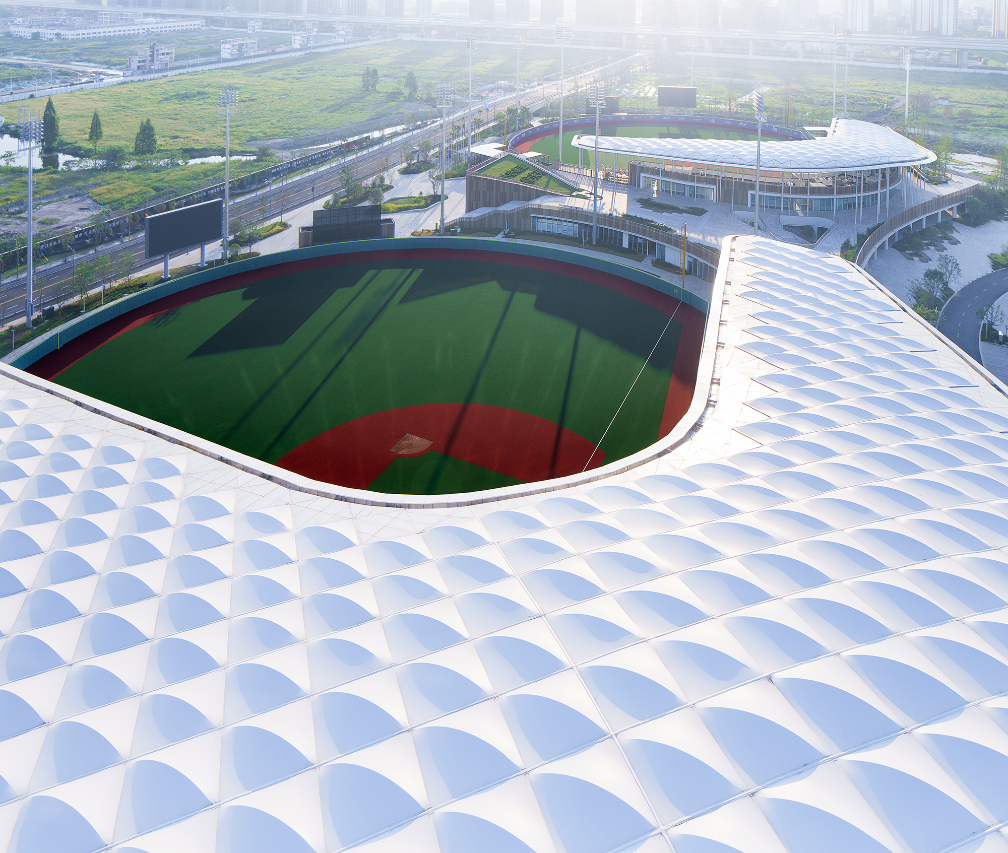 The Hangzhou Asian Games Baseball and Softball Sports Cultural Center ...