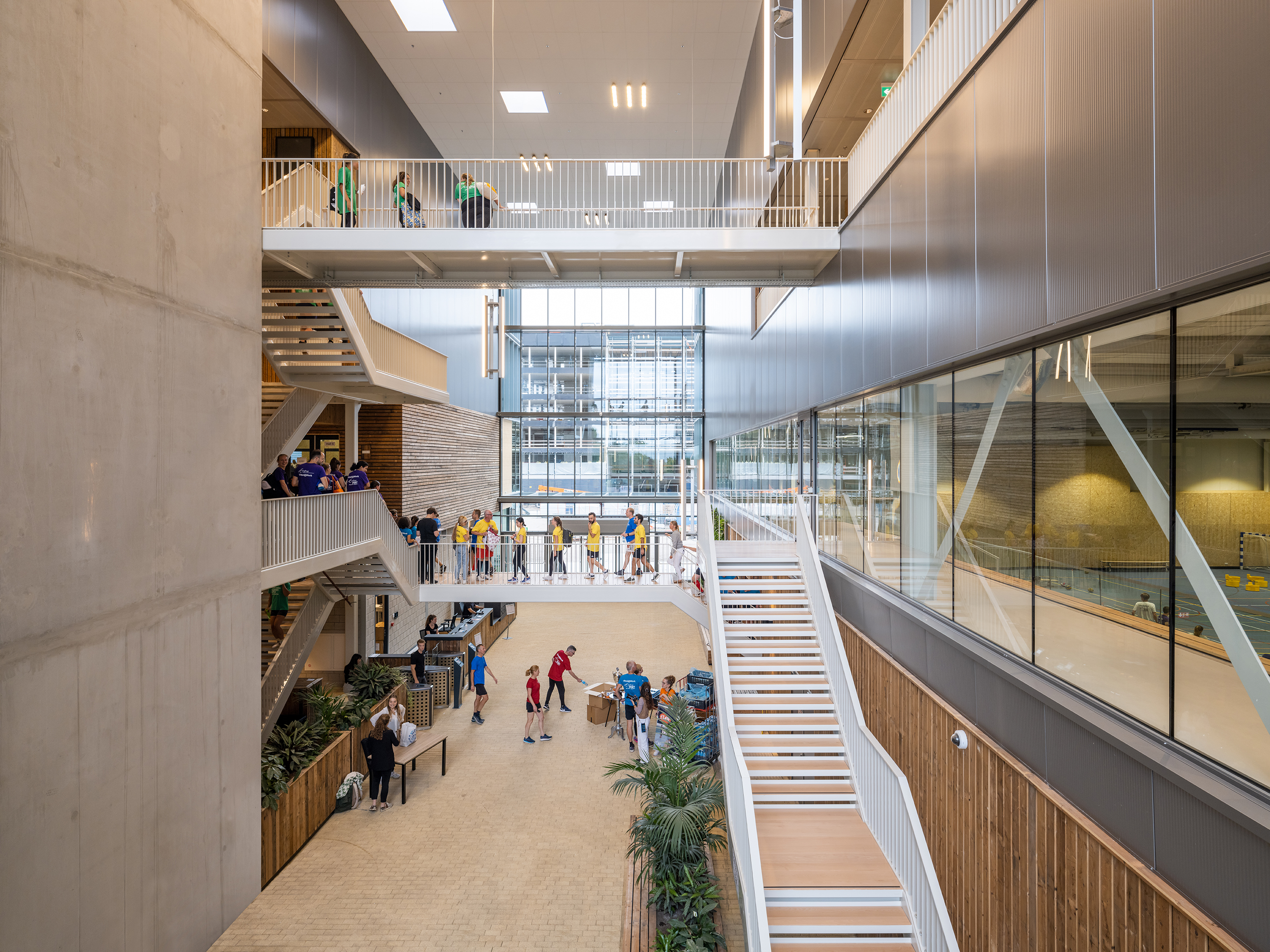 Sports Building by VenhoevenCS architecture+urbanism - Architizer