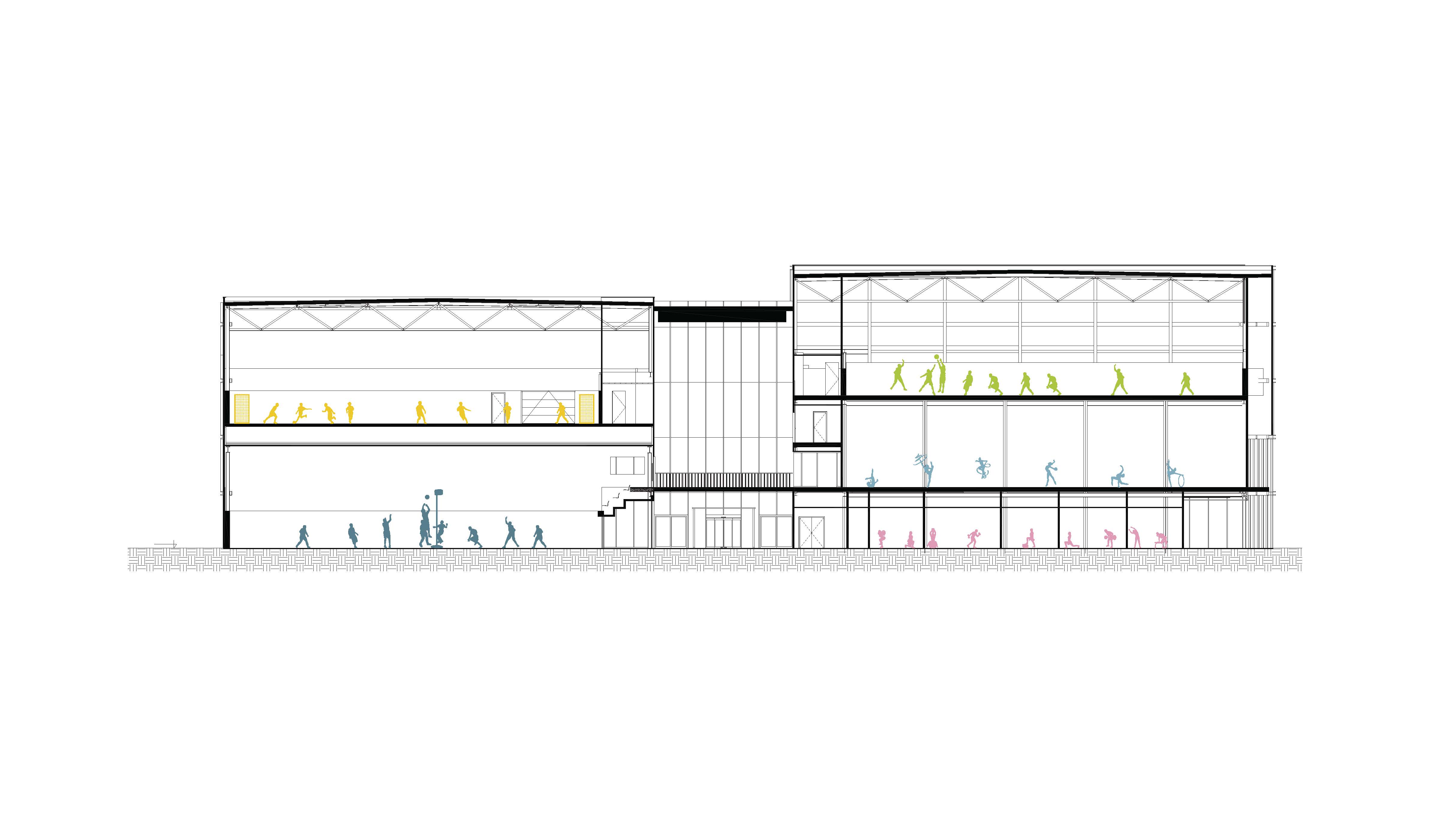 Sports Building by VenhoevenCS architecture+urbanism - Architizer