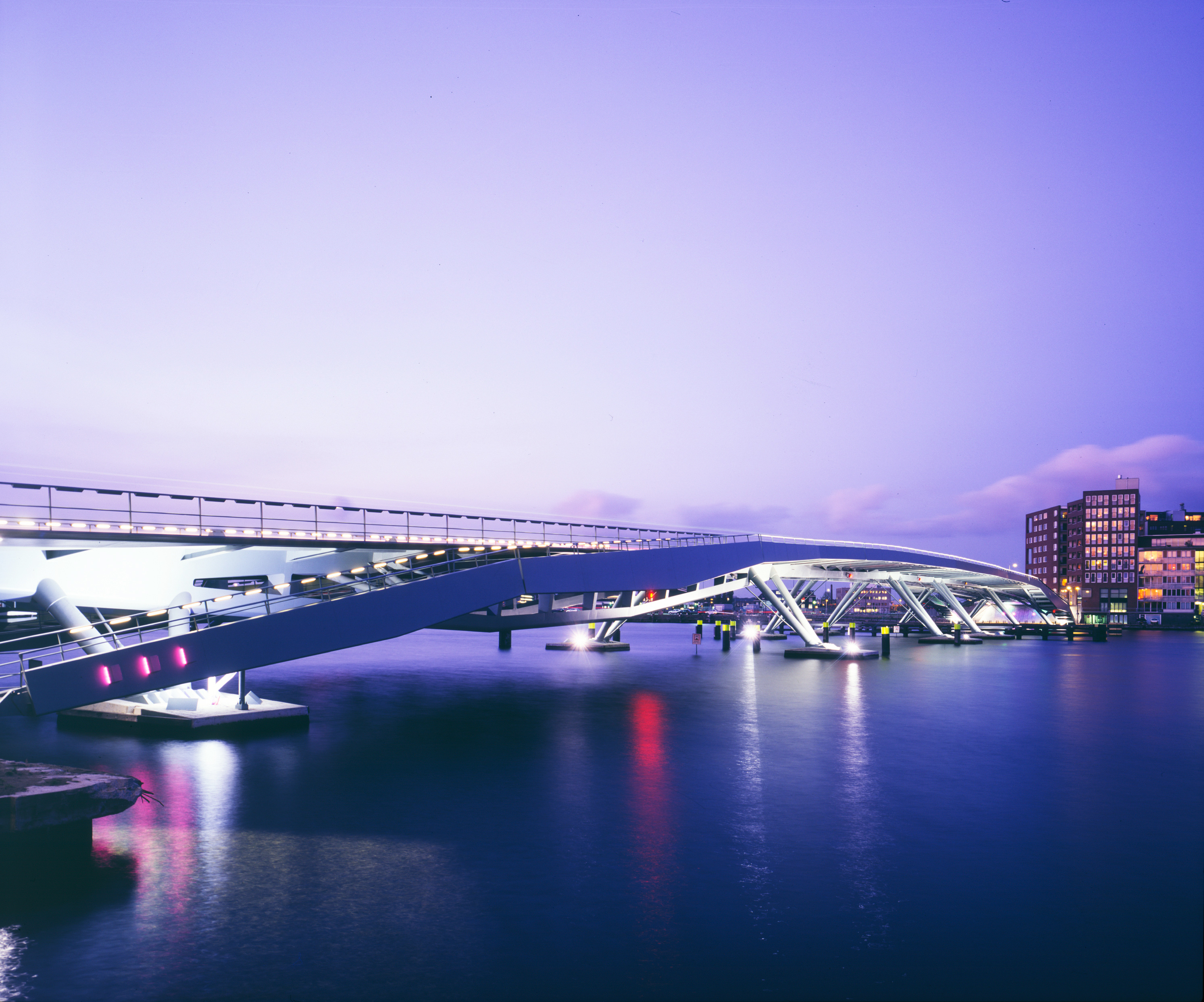 Jan Schaefer Bridge by VenhoevenCS architecture+urbanism - Architizer