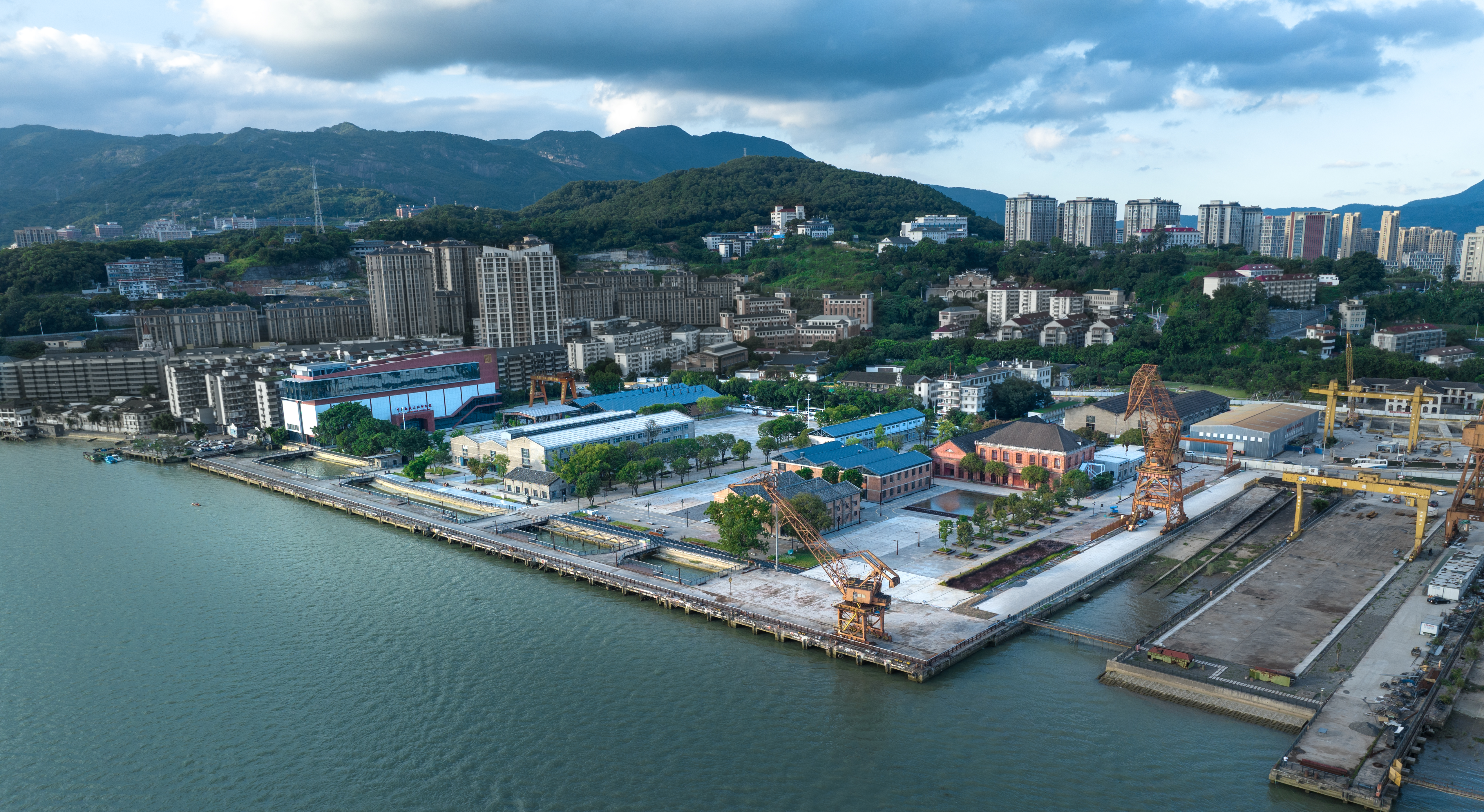 China Fuzhou Arsenal (Chuanzheng) Culture Mawei Shipyard Area by Beijing AN-Design Architects ...