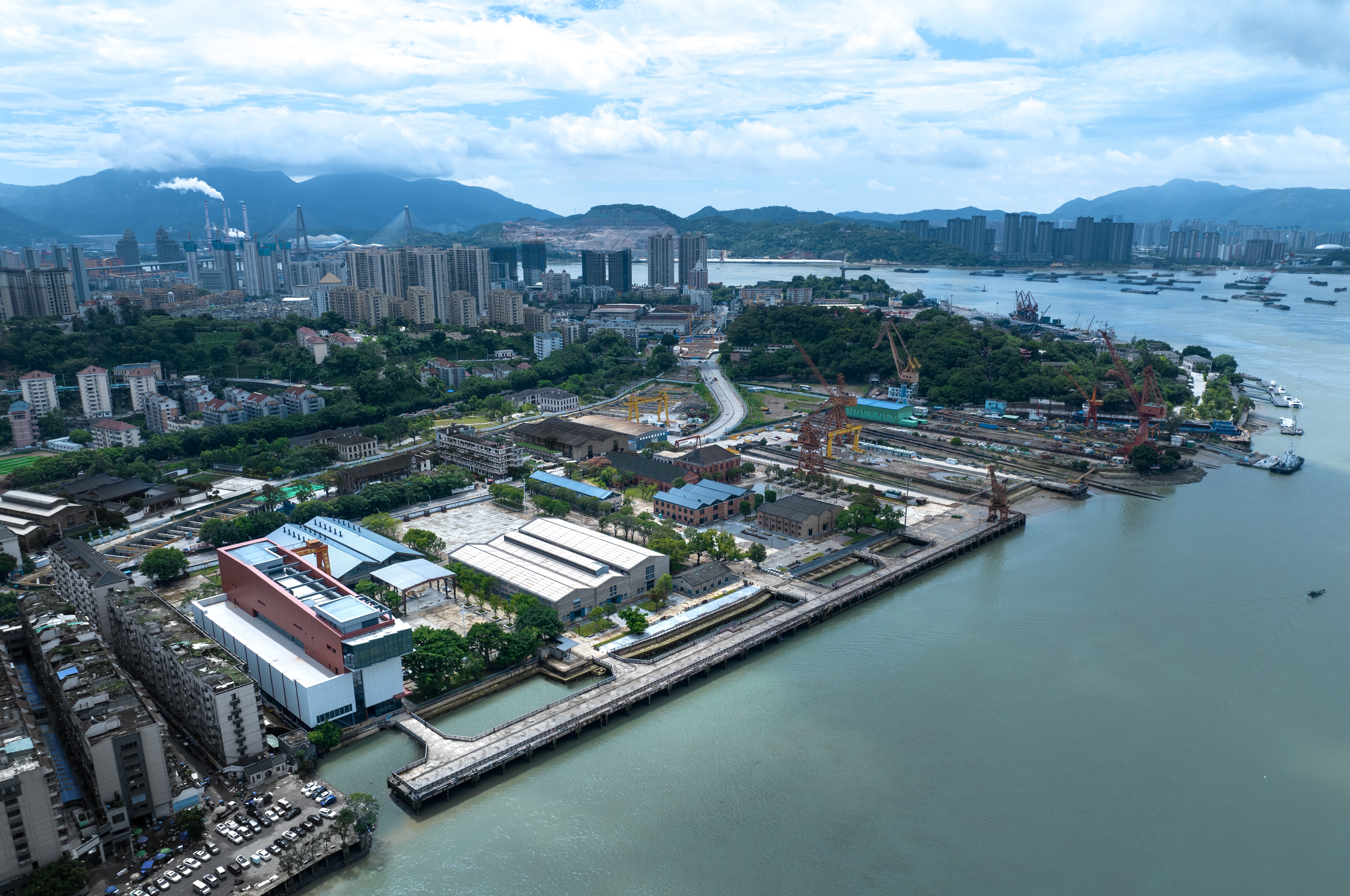 China Fuzhou Arsenal (Chuanzheng) Culture Mawei Shipyard Area by ...