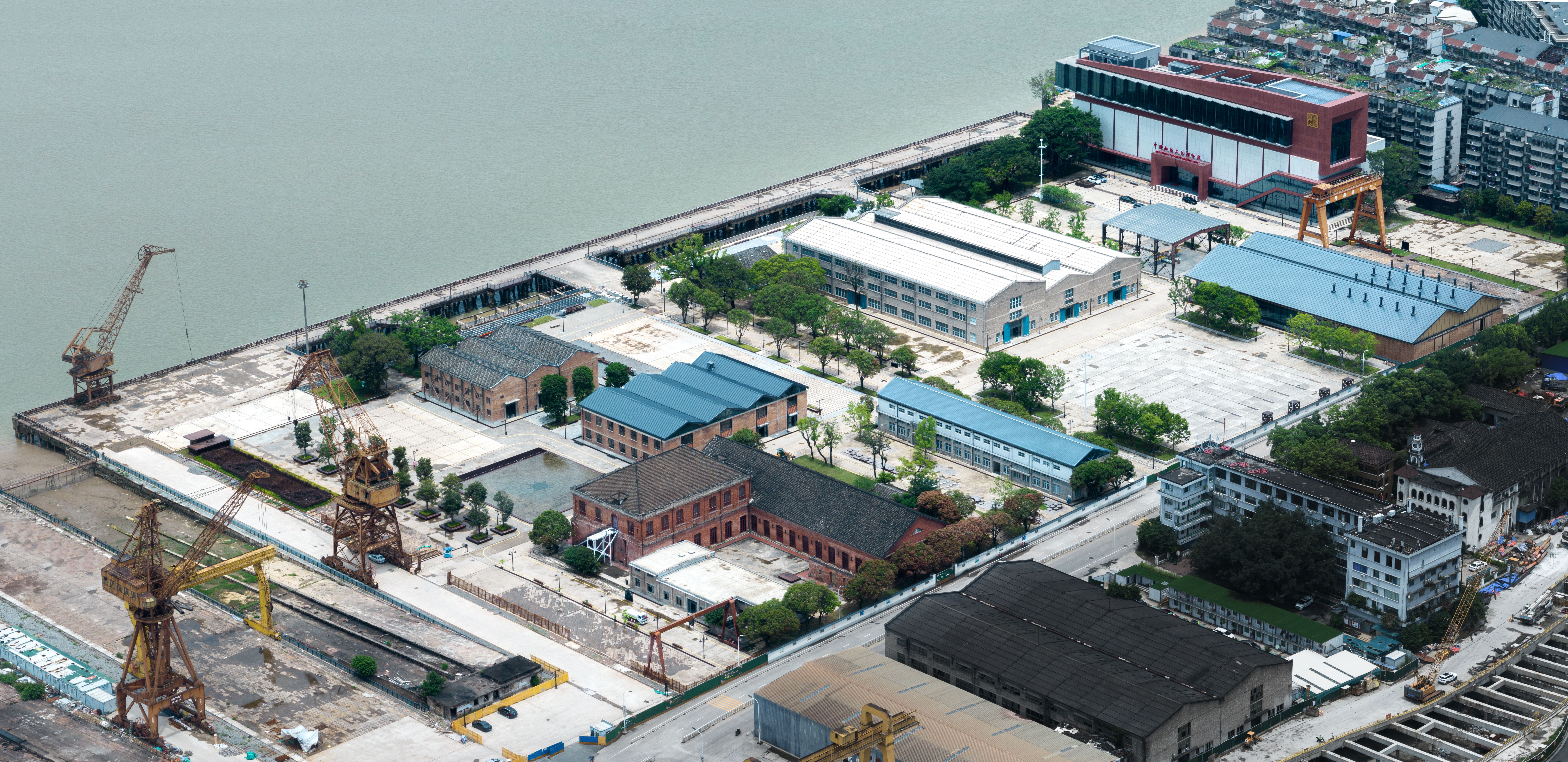 China Fuzhou Arsenal (Chuanzheng) Culture Mawei Shipyard Area by ...