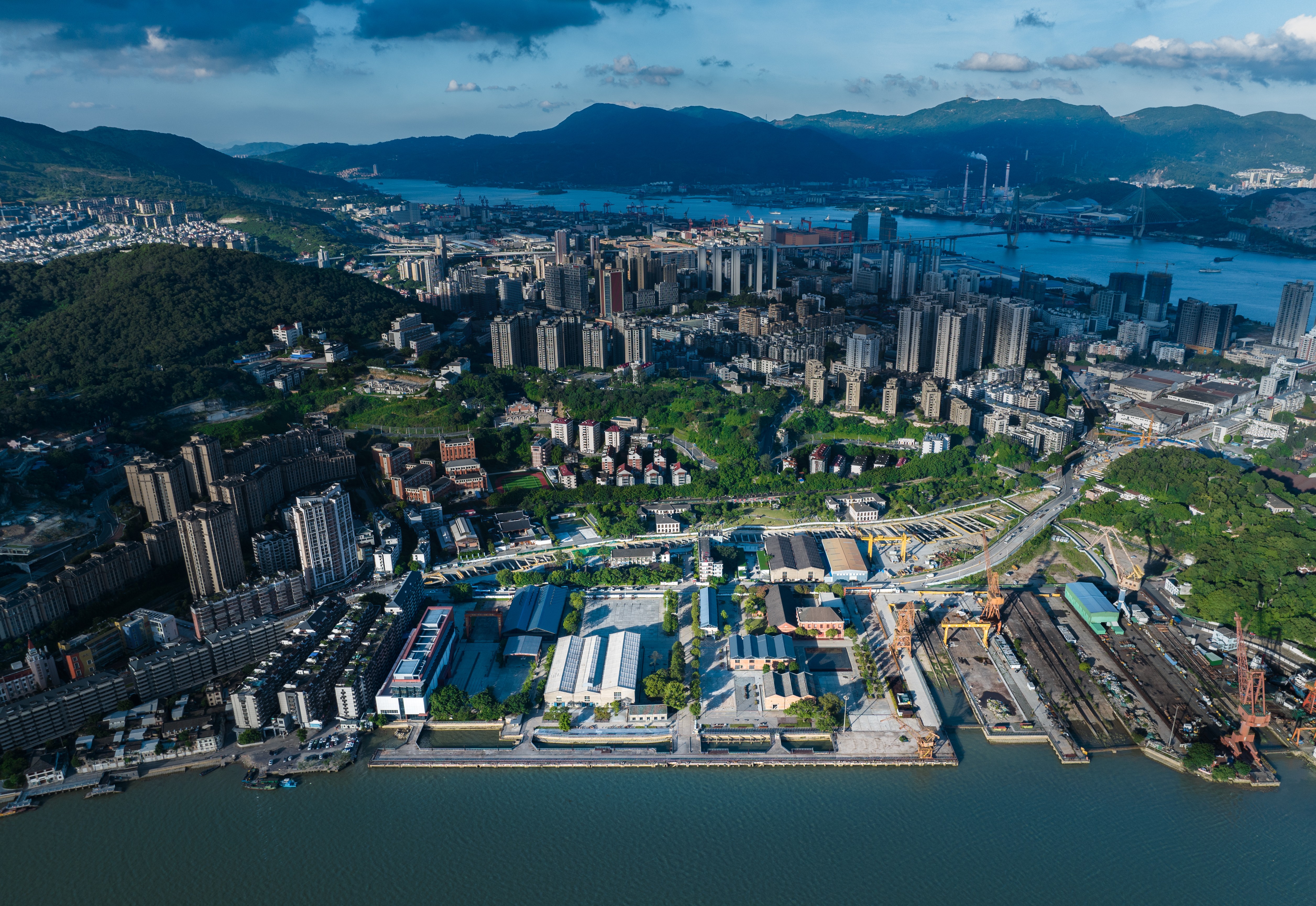 China Fuzhou Arsenal (Chuanzheng) Culture Mawei Shipyard Area by ...