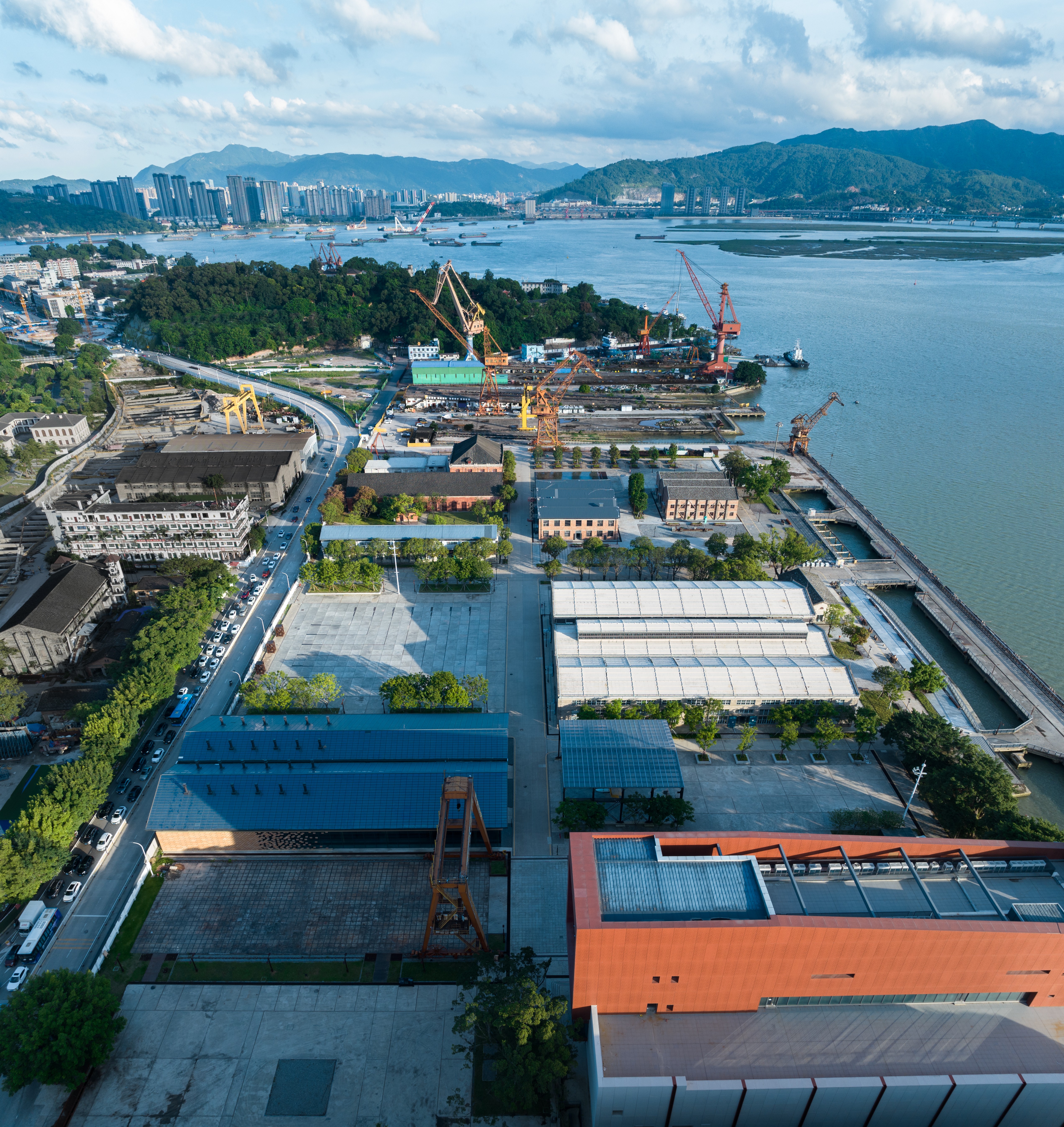 China Fuzhou Arsenal (Chuanzheng) Culture Mawei Shipyard Area by ...