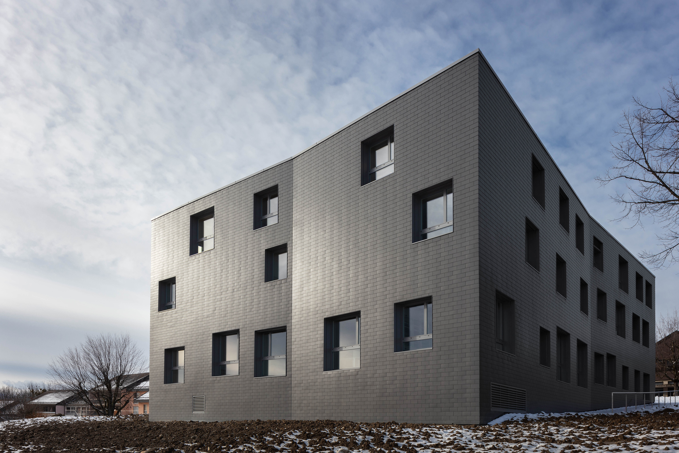 Accommodation structure, care and health centre, Etoy by FWG Architects ...