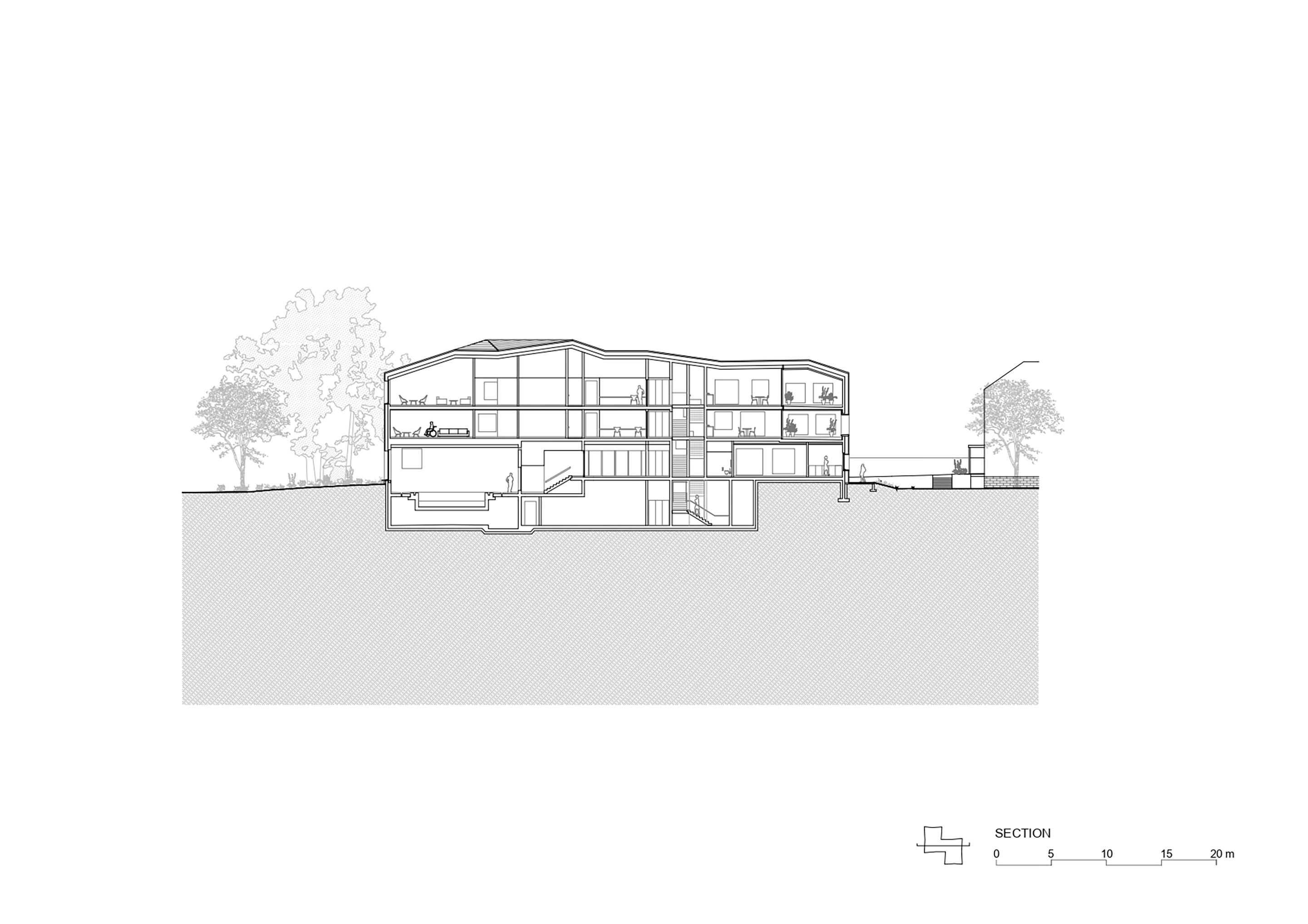 Accommodation structure, care and health centre, Etoy by FWG Architects ...