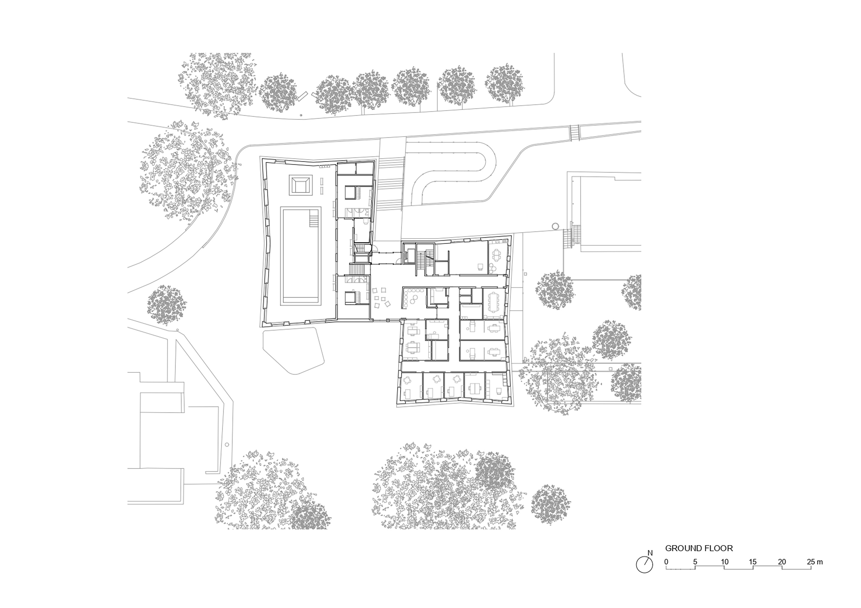 Accommodation structure, care and health centre, Etoy by FWG Architects ...