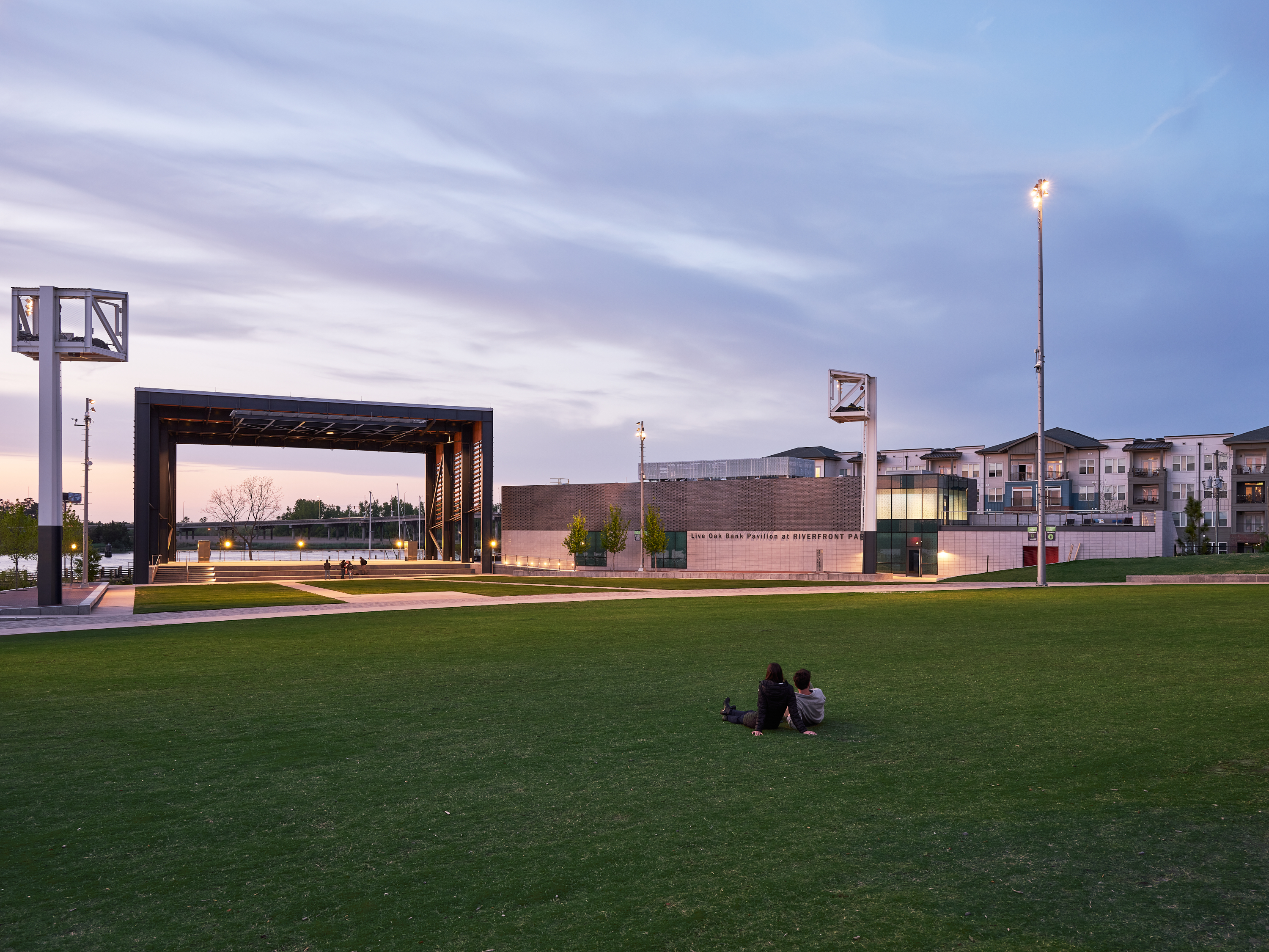 Live Oak Bank Pavilion Park by Sage and Coombe Architects - Architizer