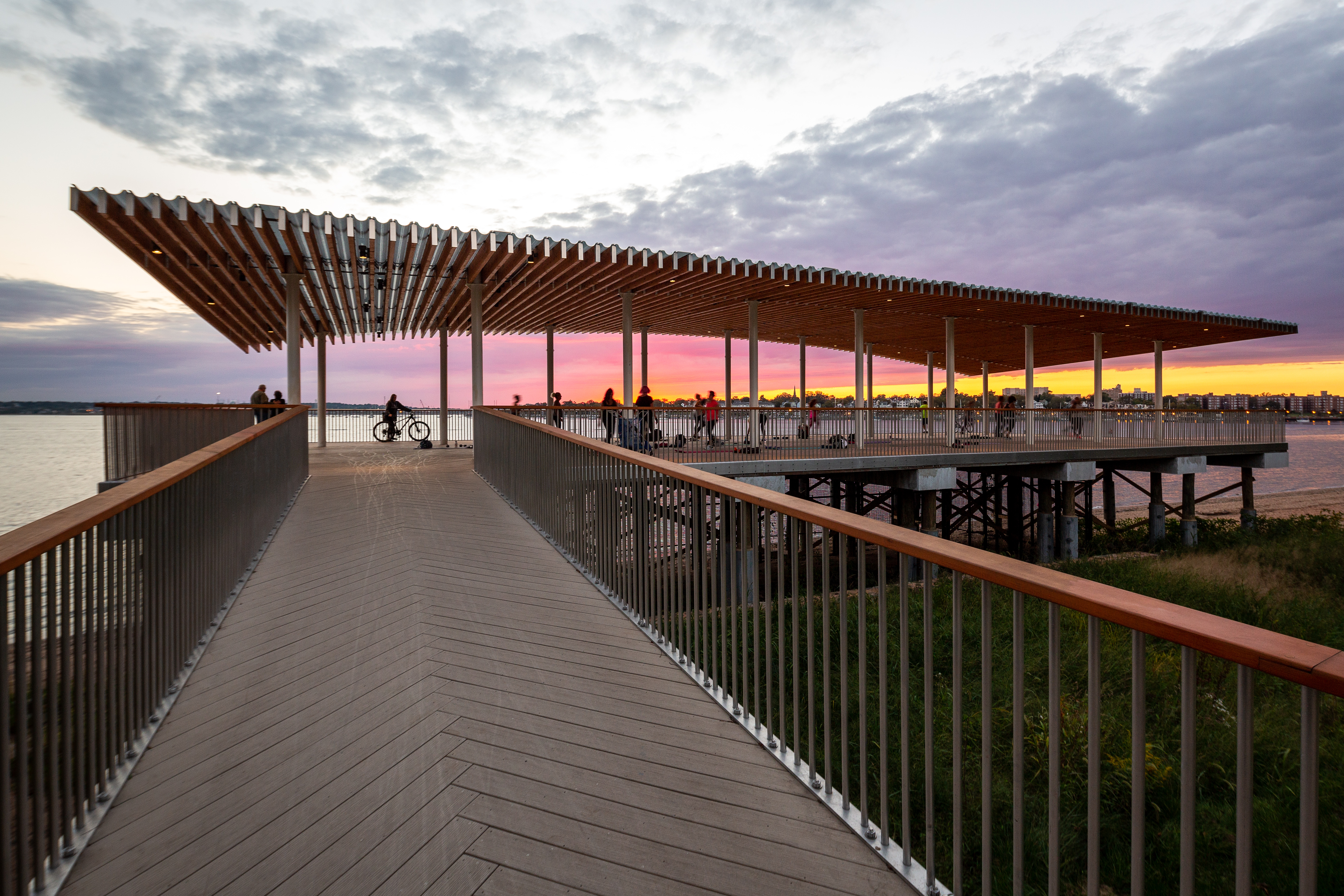 Conference House Park Pavilion by Sage and Coombe Architects - Architizer