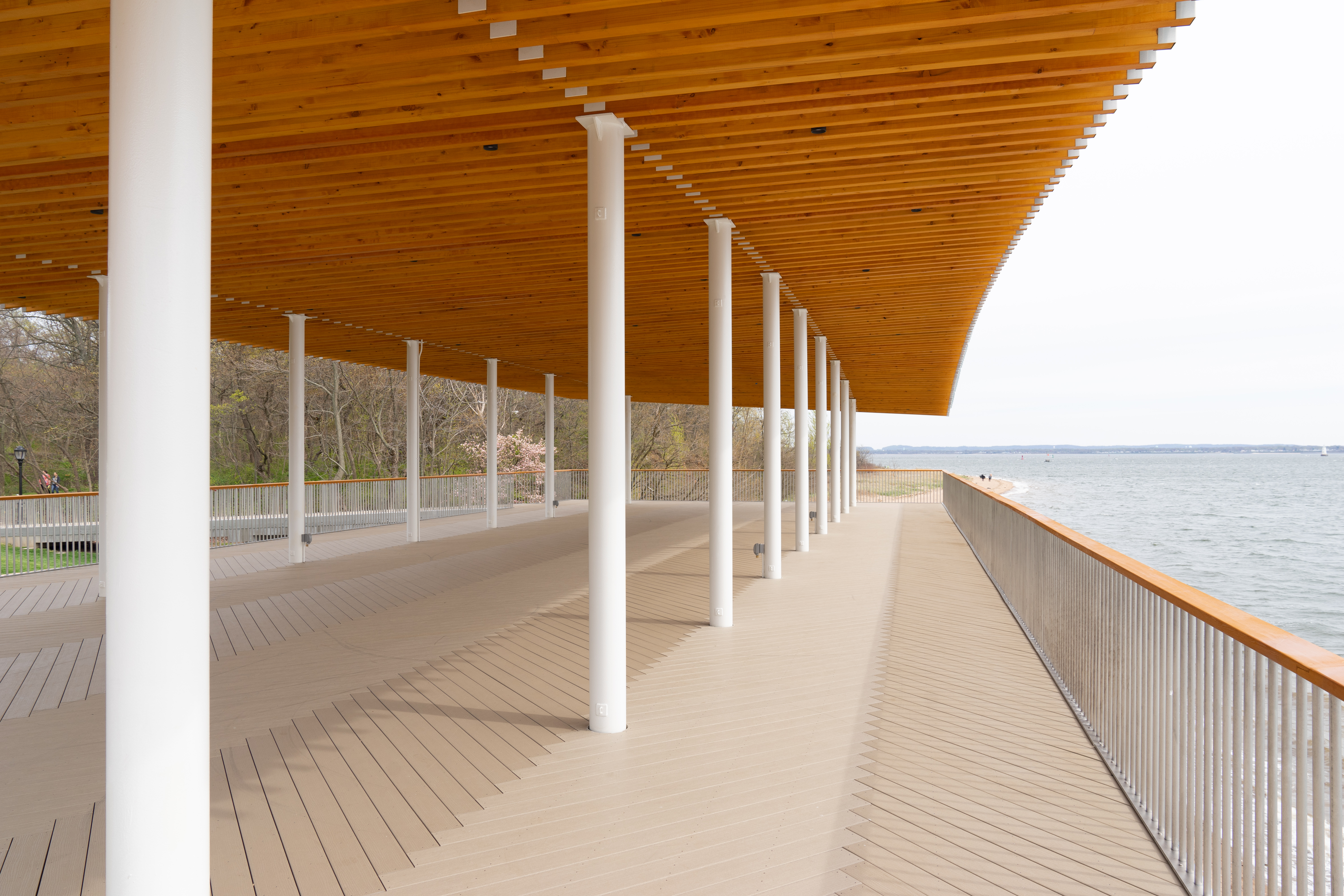 Conference House Park Pavilion by Sage and Coombe Architects - Architizer