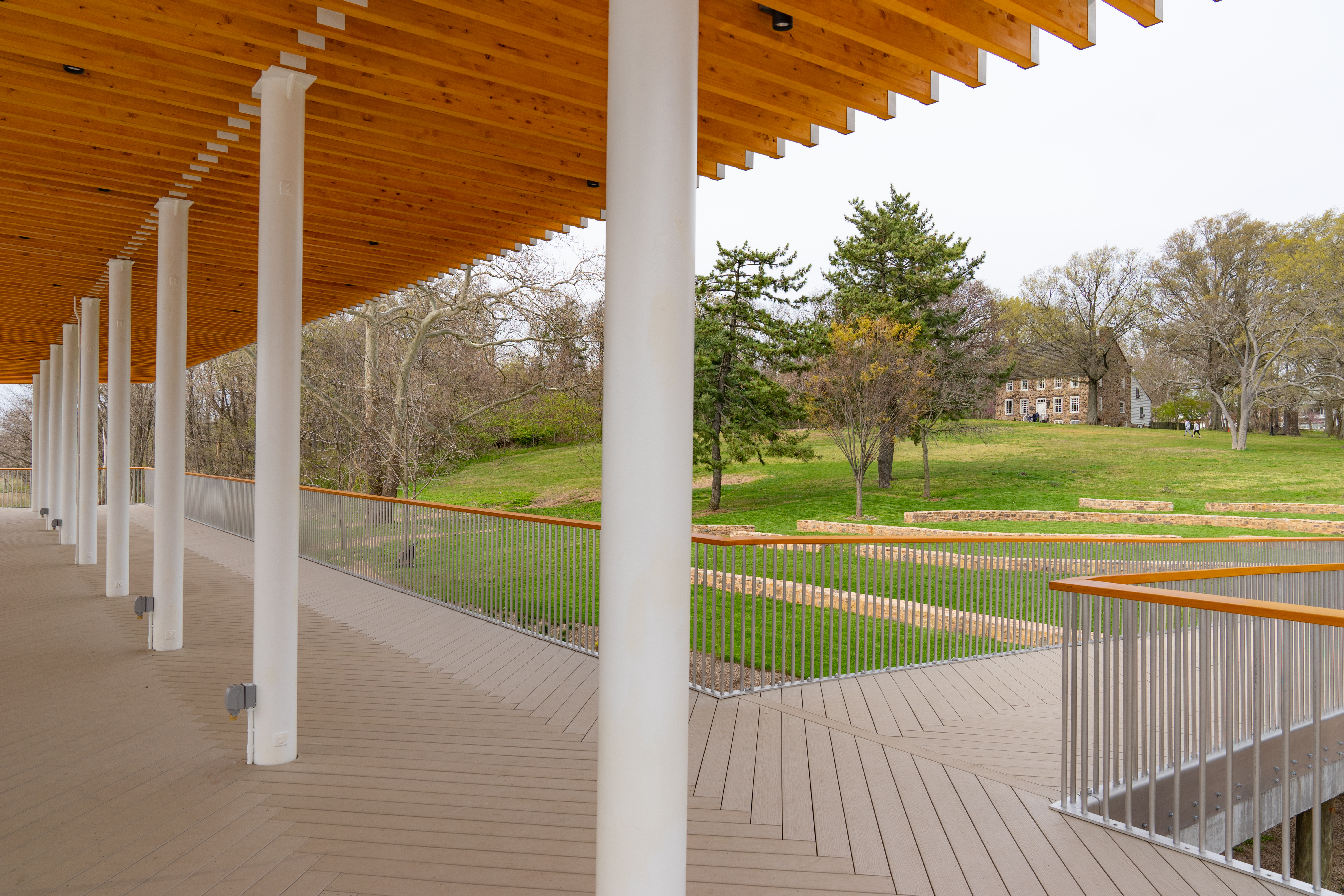 Conference House Park Pavilion by Sage and Coombe Architects - Architizer