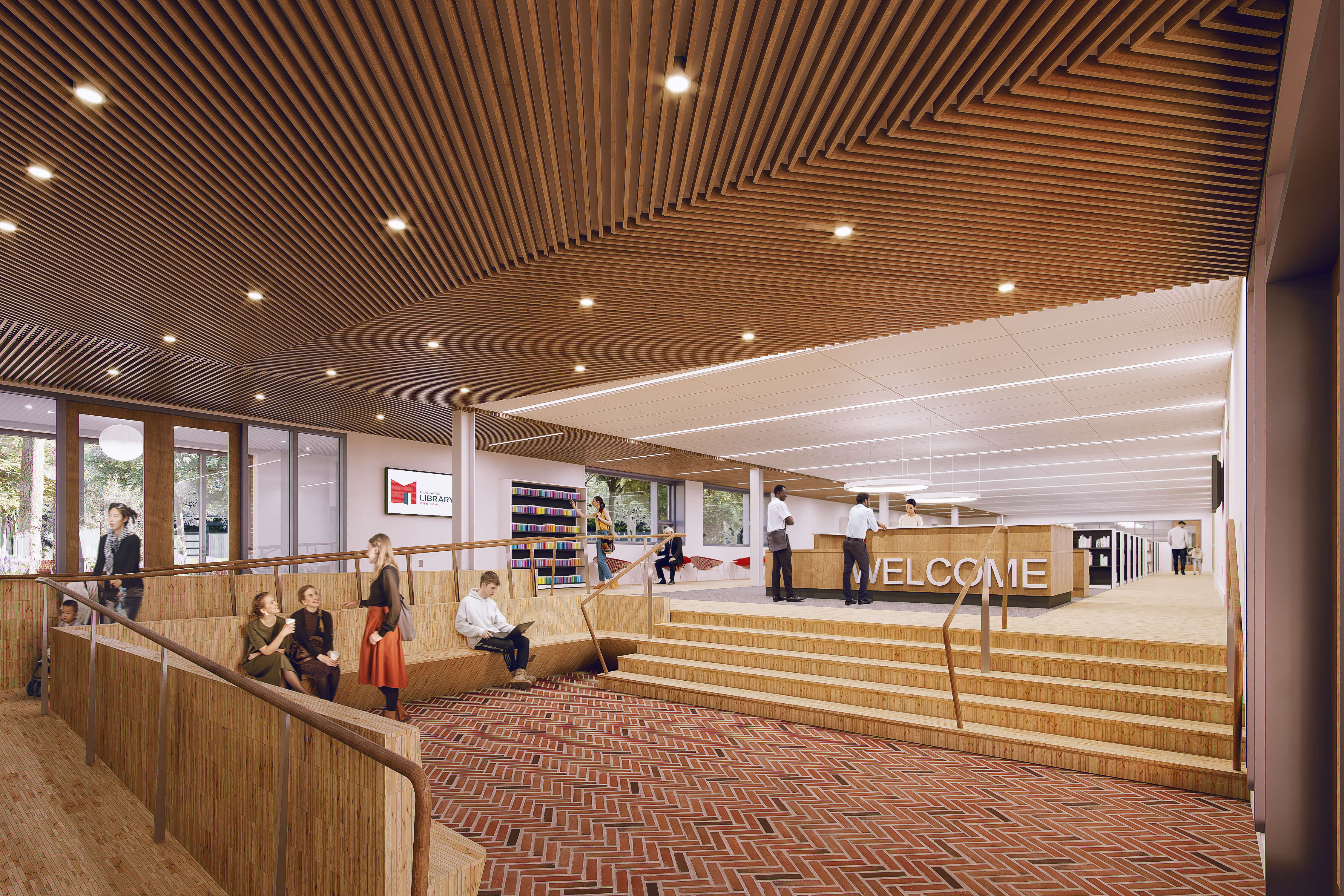 Maplewood Memorial Library by Sage and Coombe Architects - Architizer