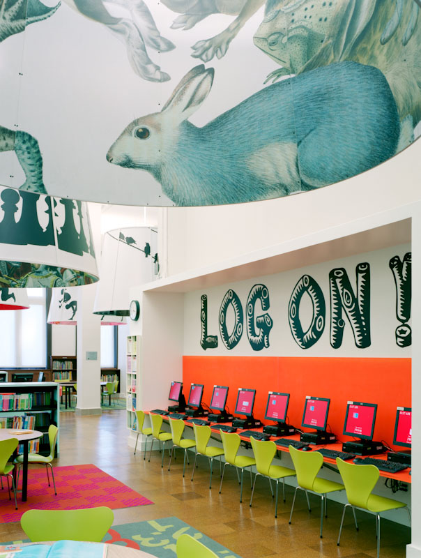 New York Public Library Fort Washington Reading Room by Sage and Coombe ...