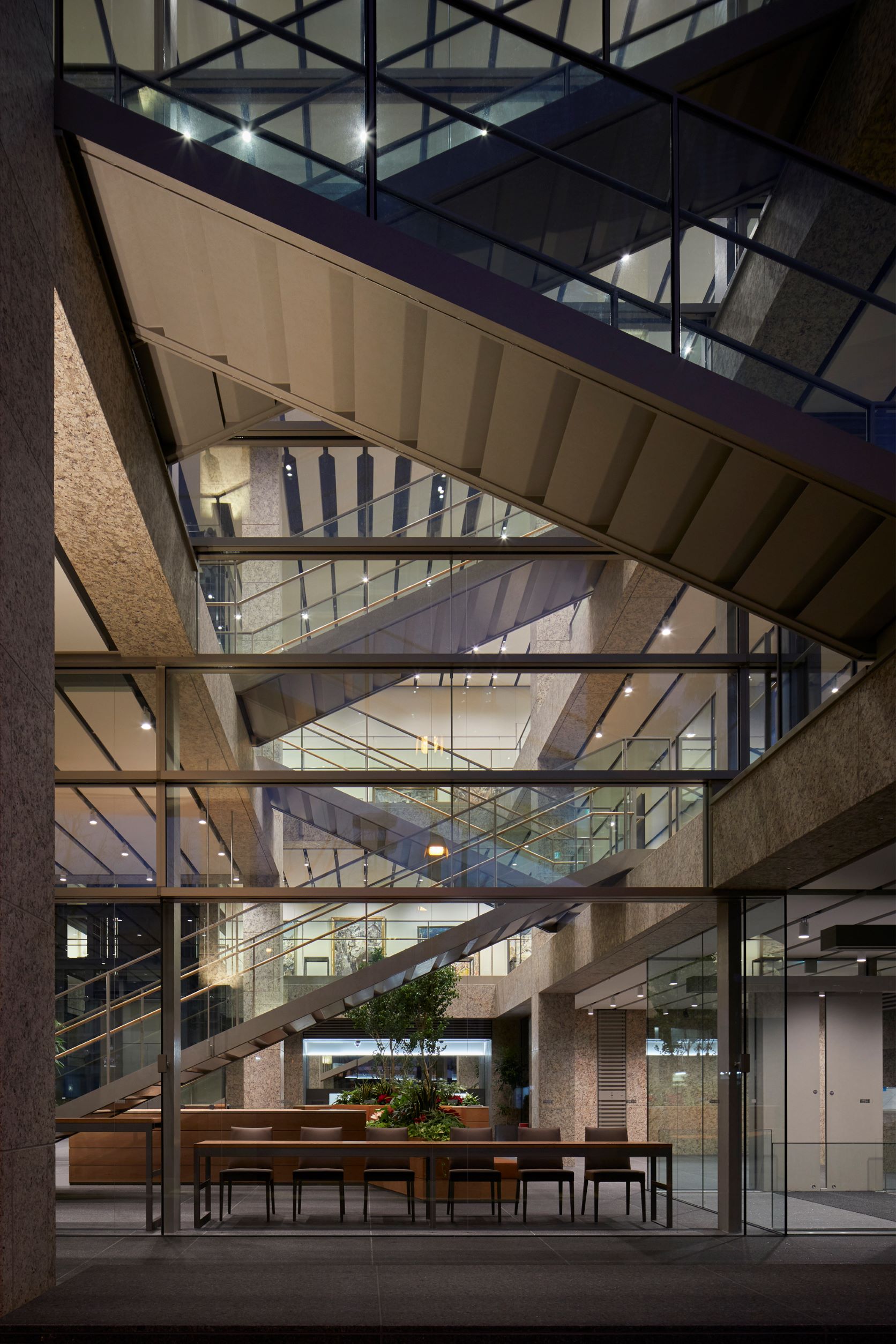 Awa Bank Head Office Sales Department Building by NIKKEN SEKKEI LTD ...