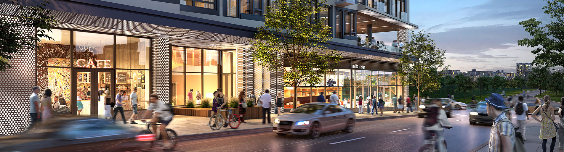 3D Exterior Rendering for Retail Store by The 2D3D Floor Plan Company ...