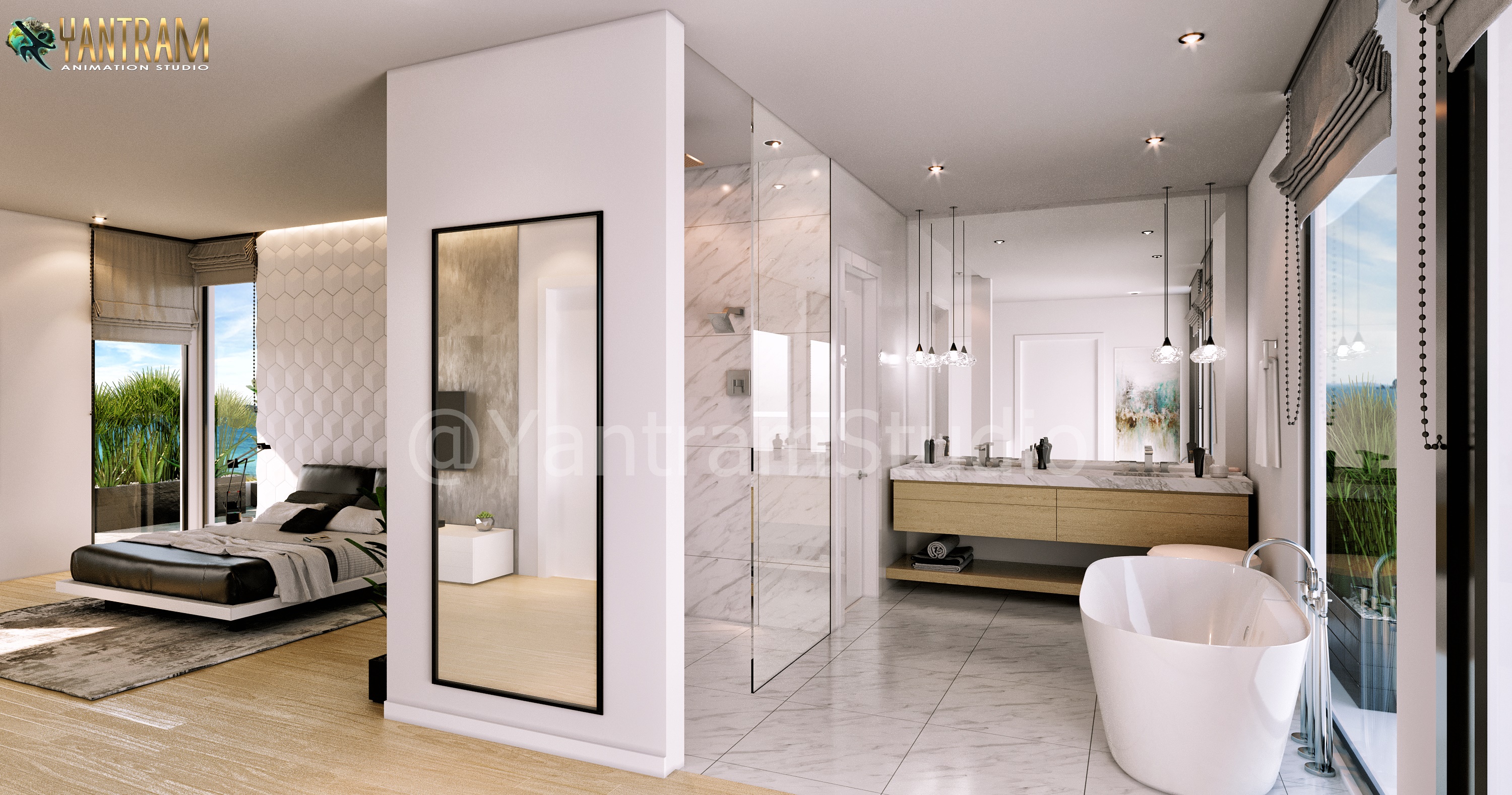 Modular Bathroom Upgrade: Transform Your Seattle Master Bedroom with 3D ...