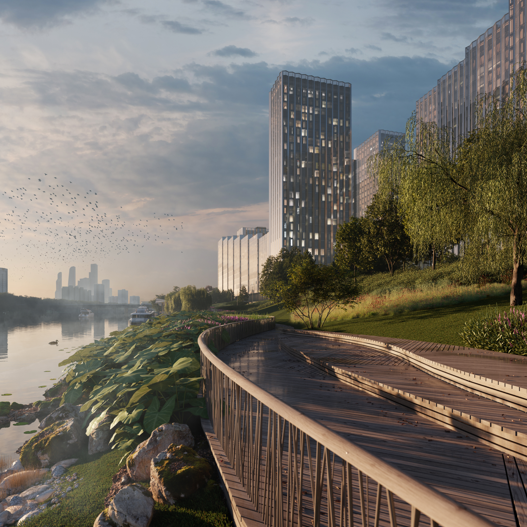 Beregovoy lanscape by Architectural Visualization Studio Vis-oN ...