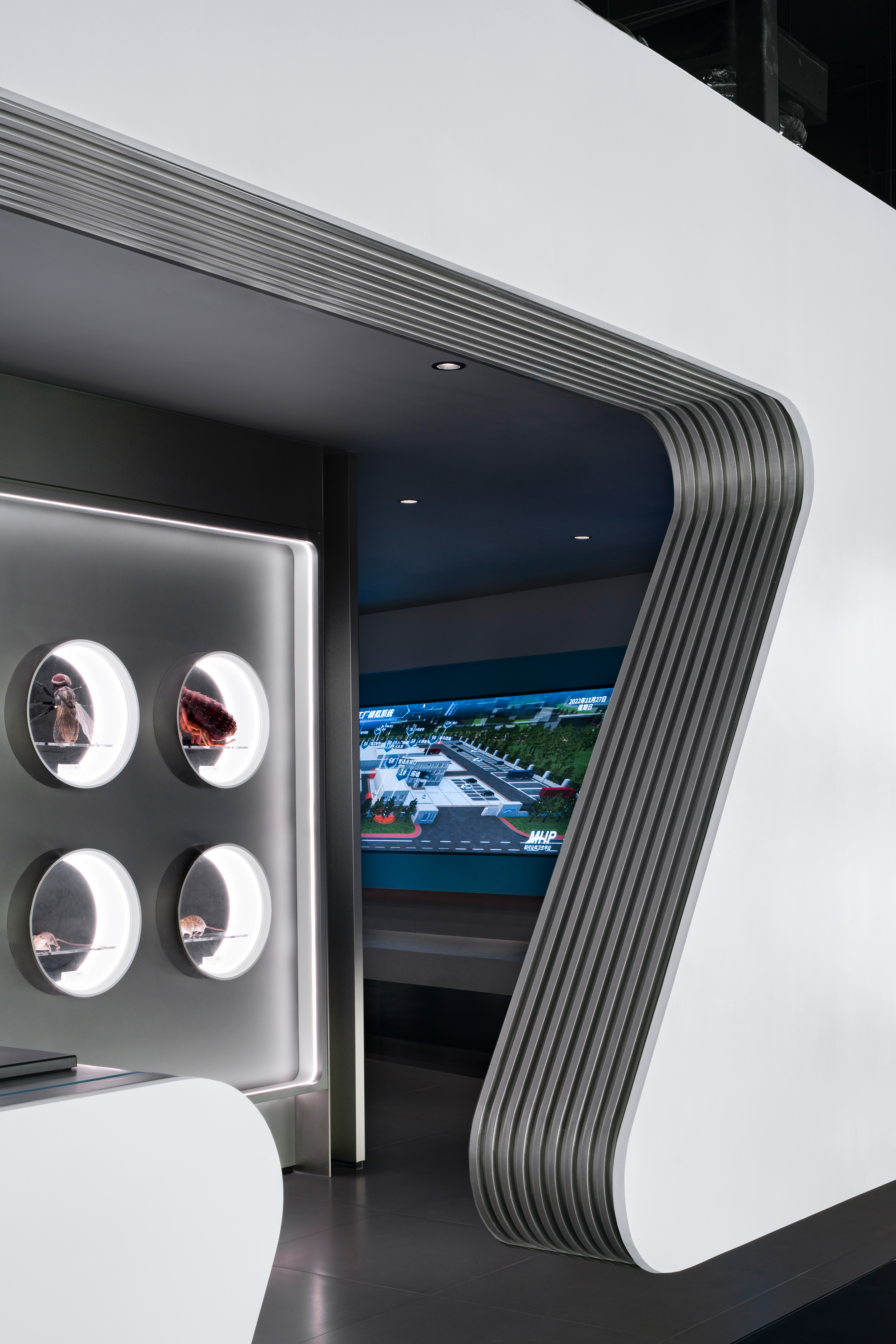 Modern Hygiene Platform Interaction Centre, Shanghai by DUTS design ...