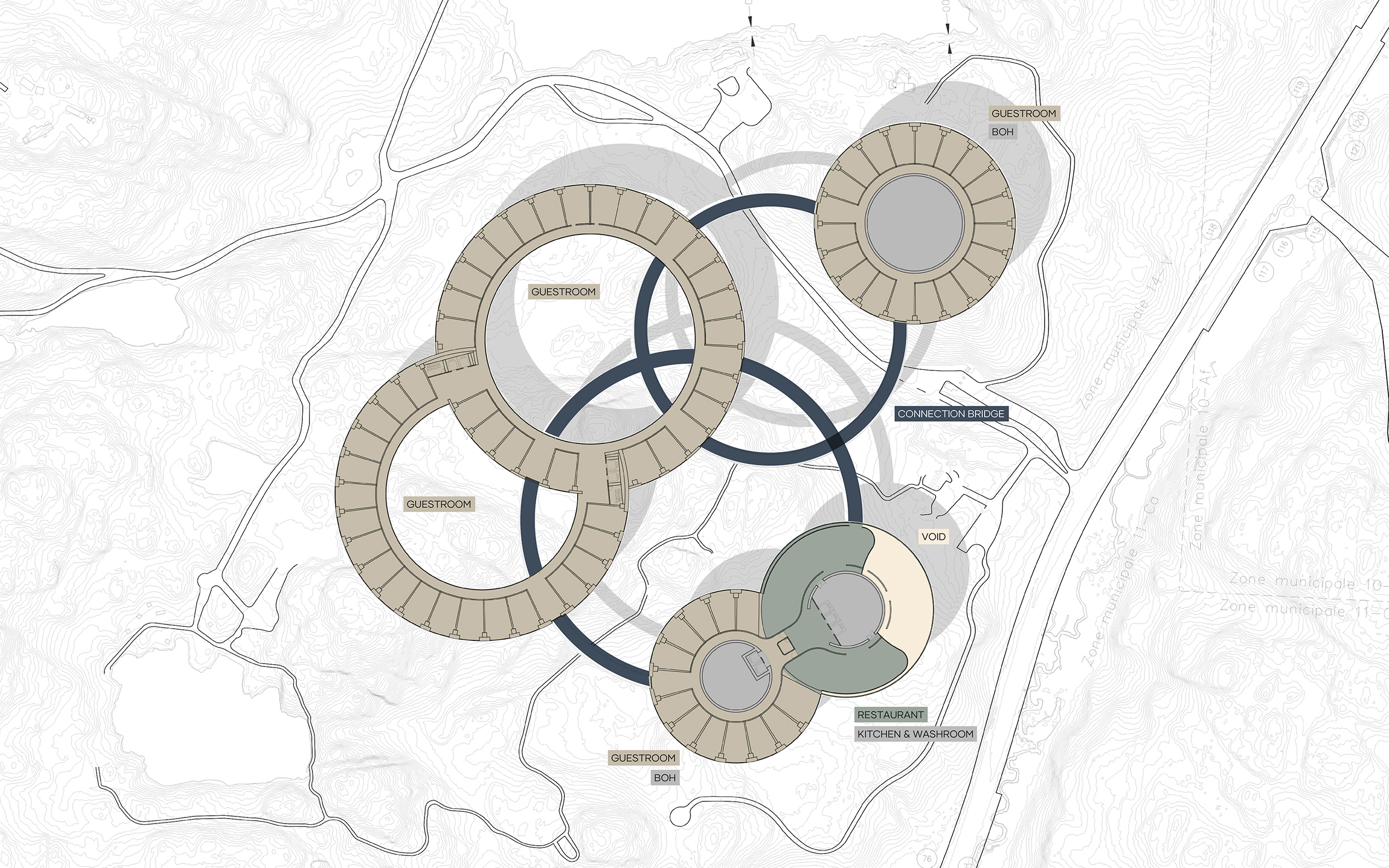 Idea 3658771: Parc Omega Hotel by Bagua+Bhava - Architizer