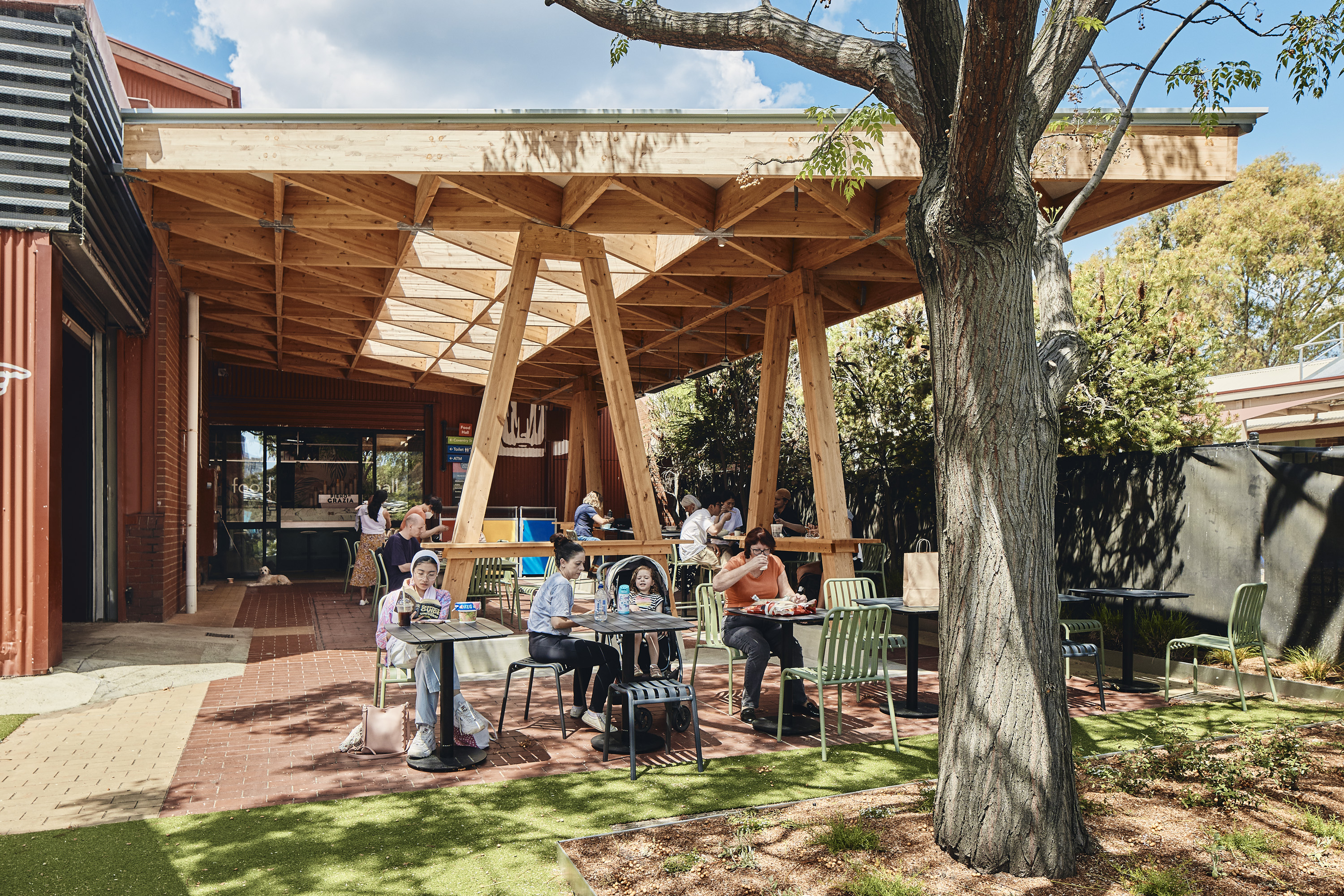 South Melbourne Market External Food Hall by Bourke and Bouteloup ...