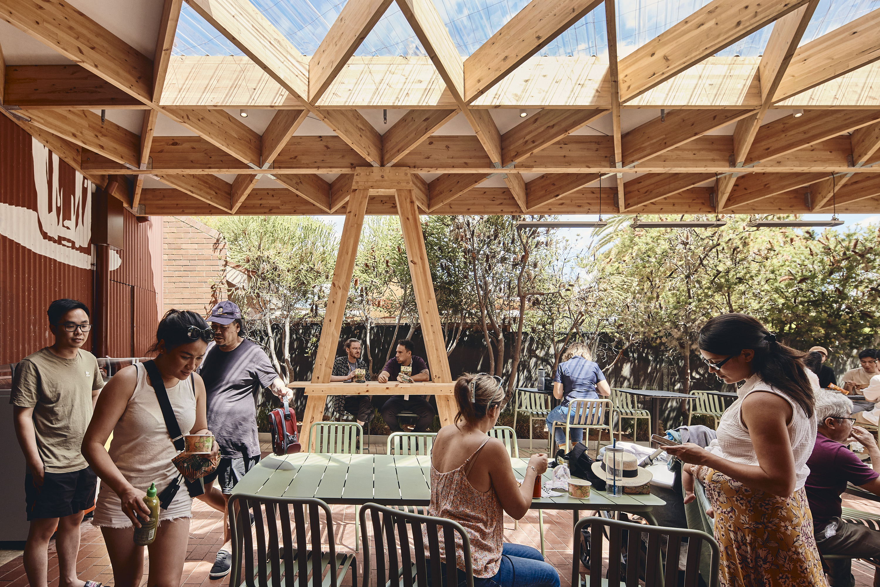 South Melbourne Market External Food Hall by Bourke and Bouteloup ...
