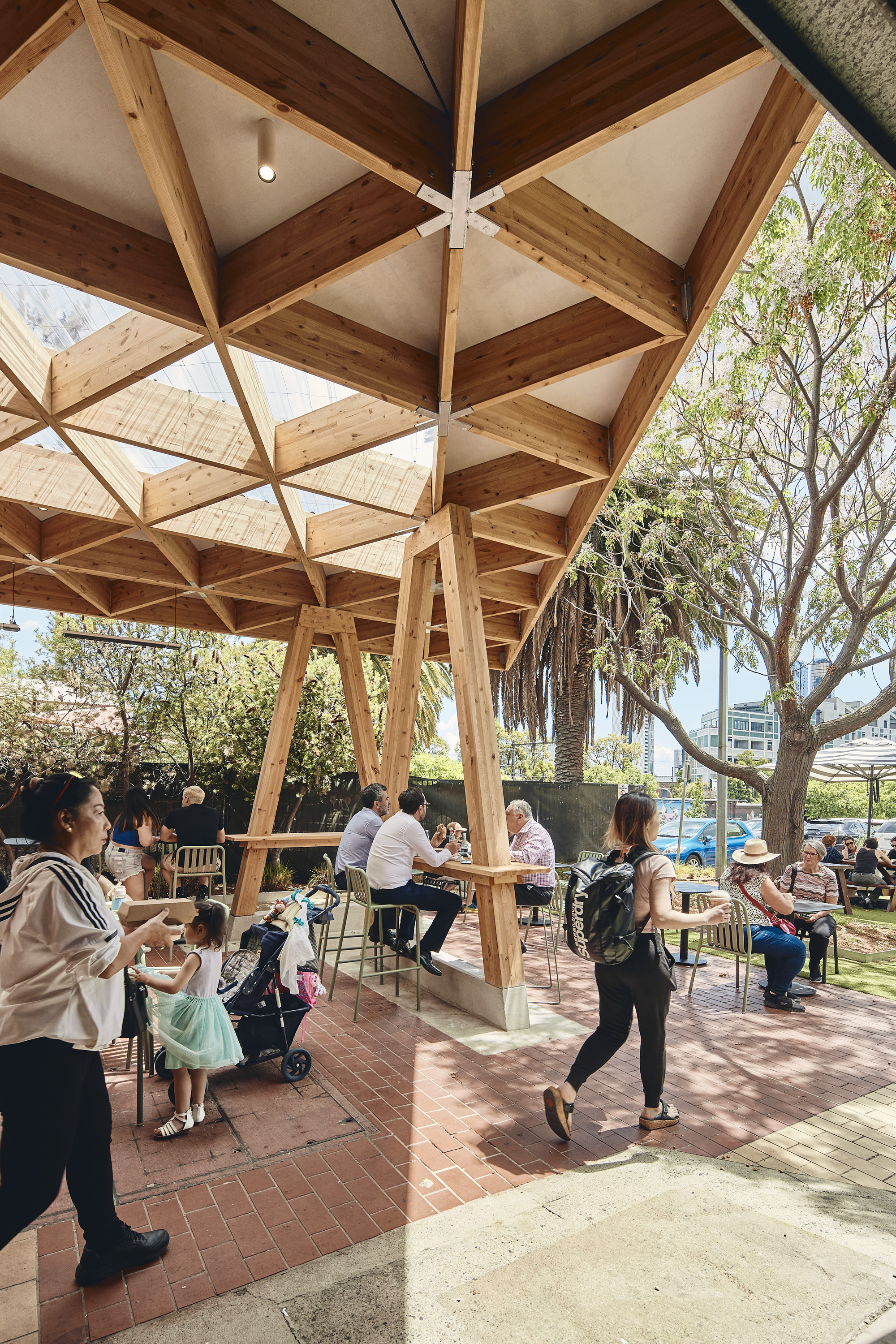 South Melbourne Market External Food Hall by Bourke and Bouteloup ...