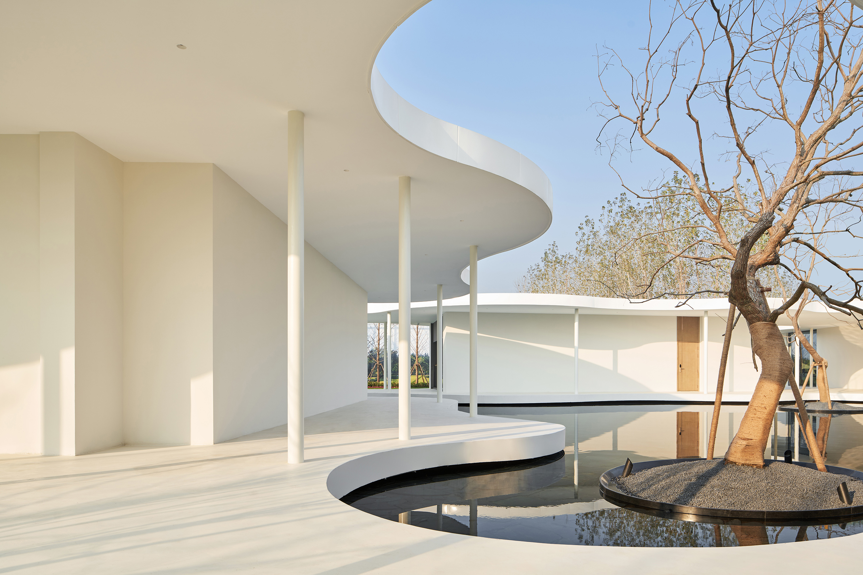 White Orchid Pavilion: Exhibition and Display by UrbanFabric - Architizer